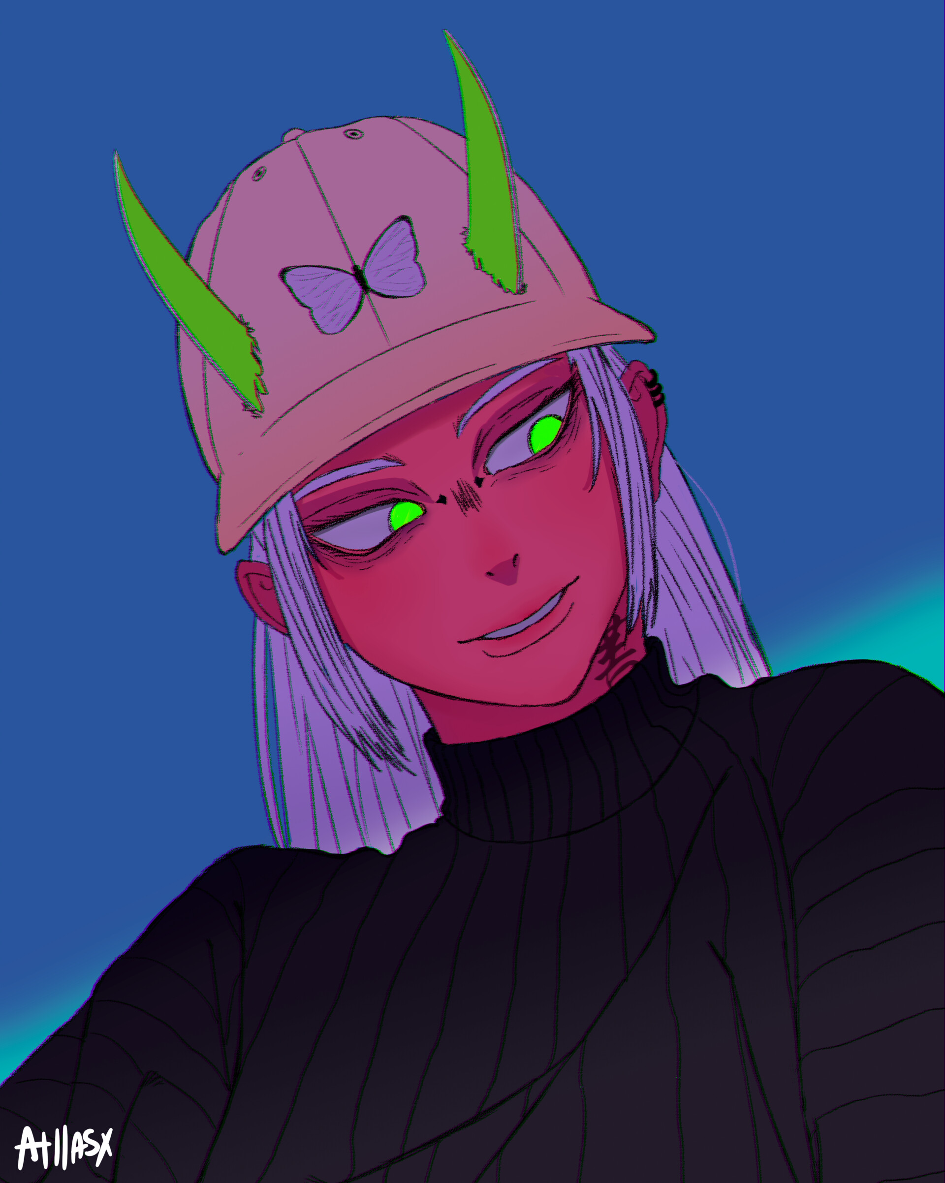 ArtStation - 𝐂𝐮𝐫𝐬𝐞𝐝 𝐆𝐢𝐫𝐥.