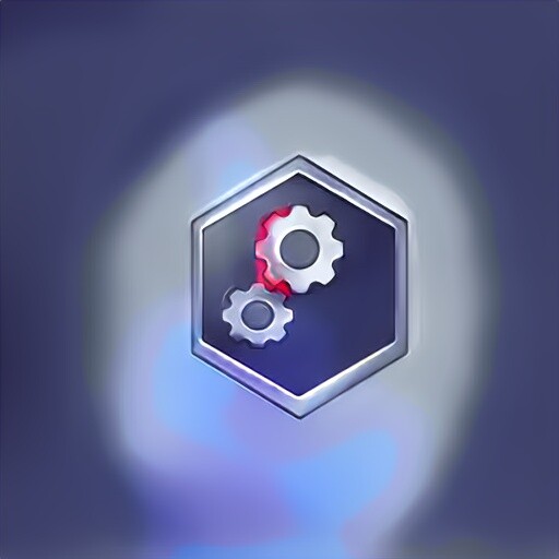 ArtStation - Hexagonal Gear Logo