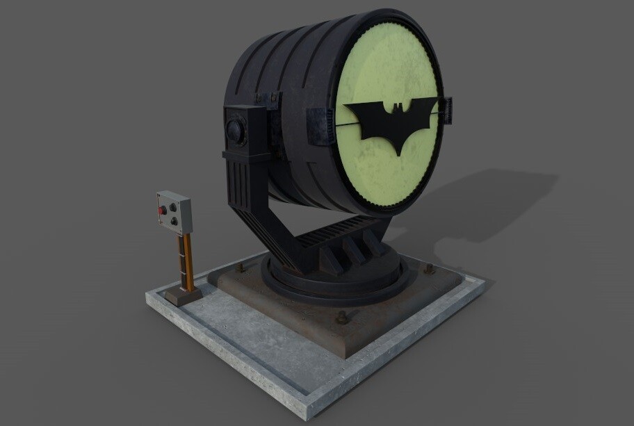 ArtStation - The Bat-Signal