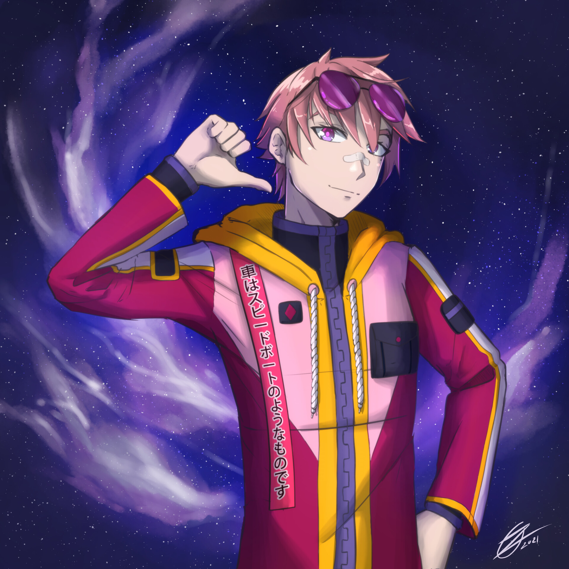 ArtStation - Atlas - Vtuber fanart