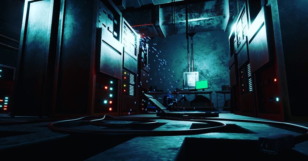 ArtStation - Server Room Final Shot