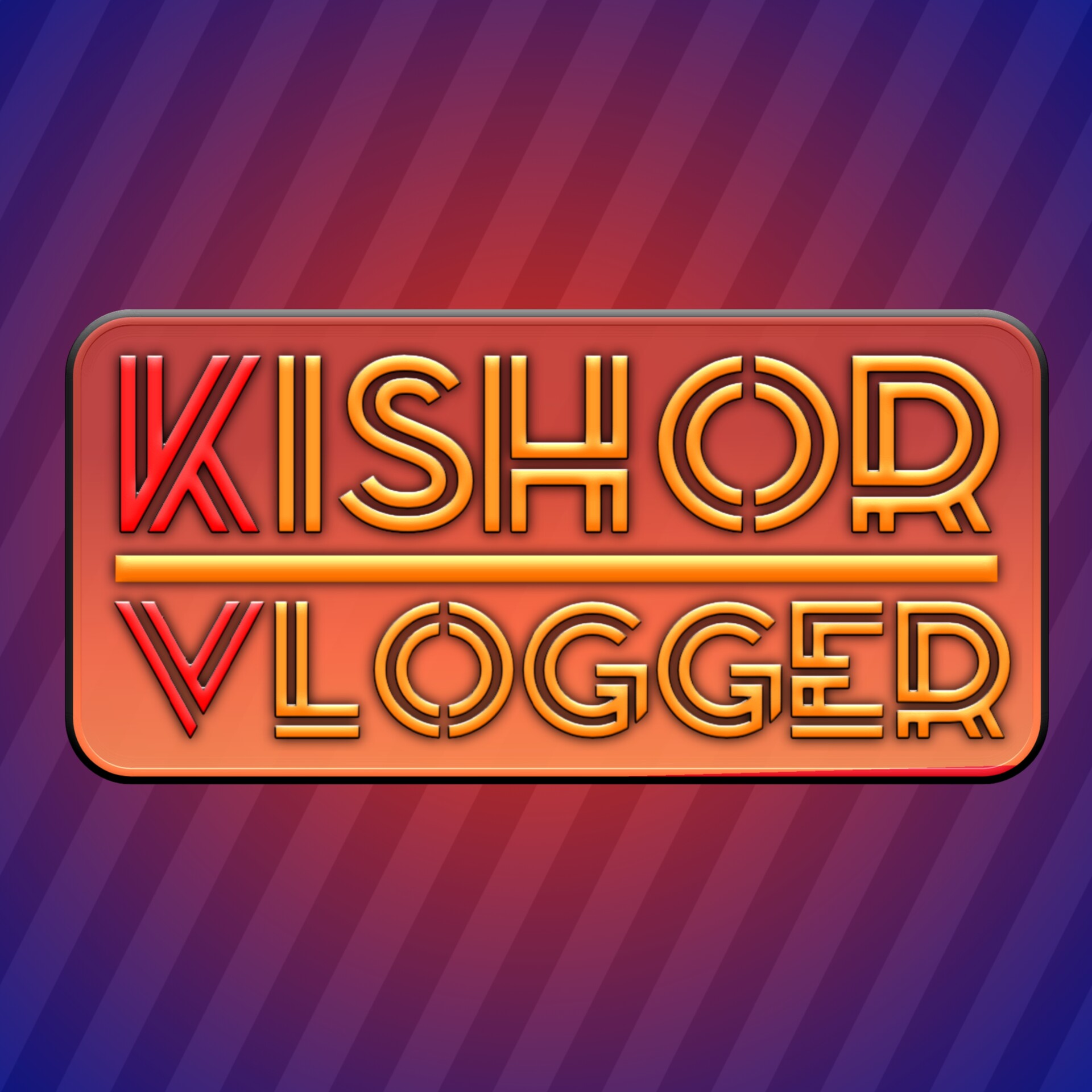 Kishor Name Logo