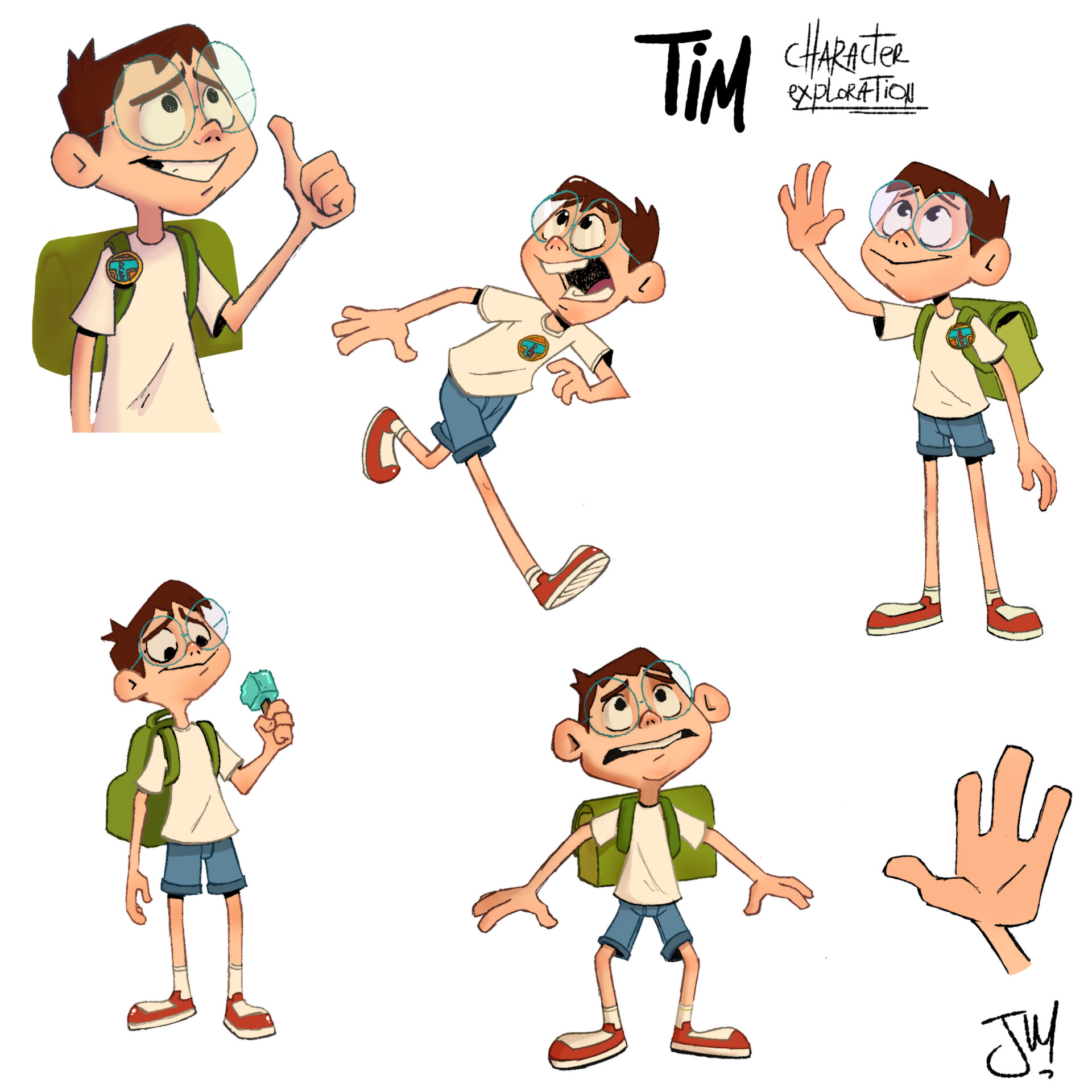 ArtStation - •Tim : Personal Character Exploration•