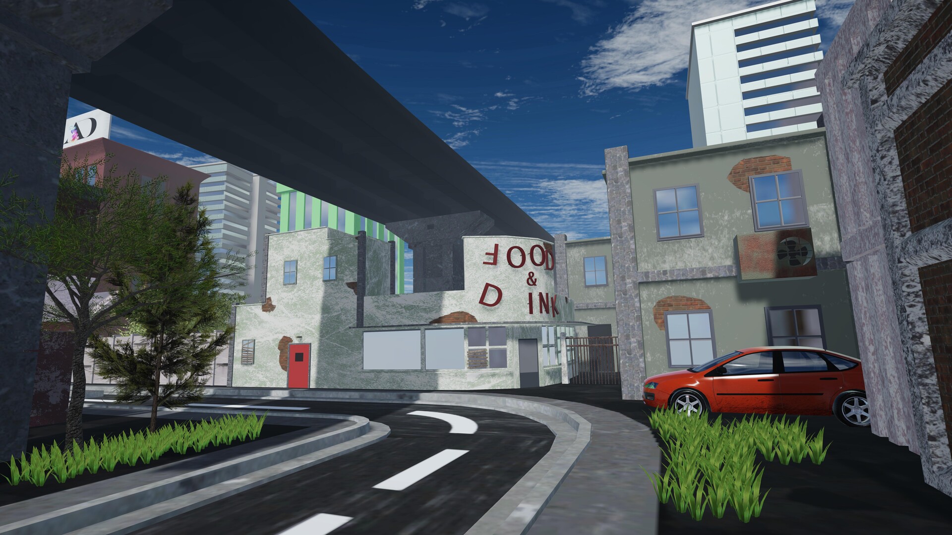 ArtStation - Under Bridge