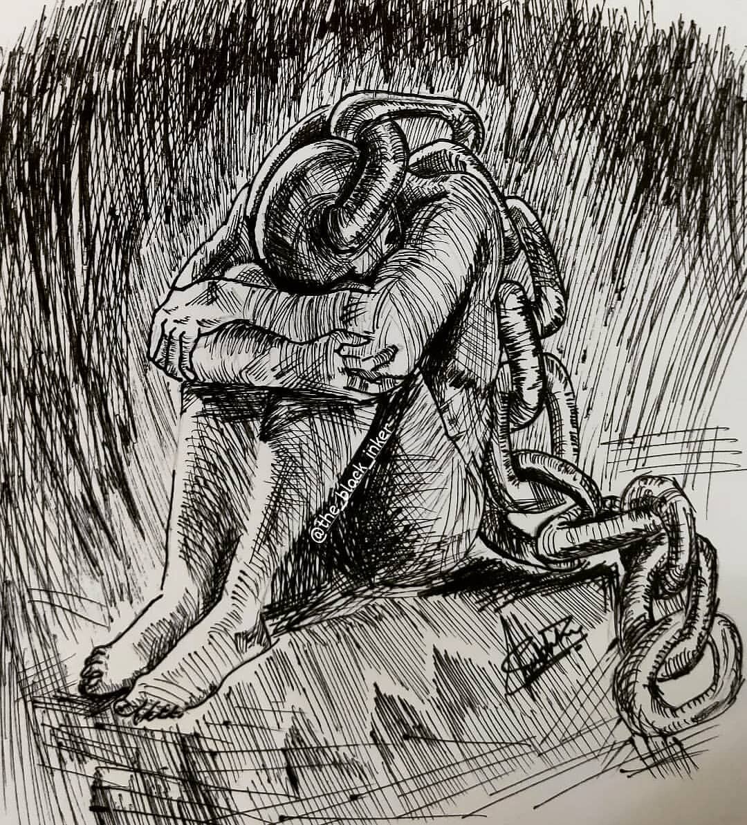 ArtStation - pen hatching