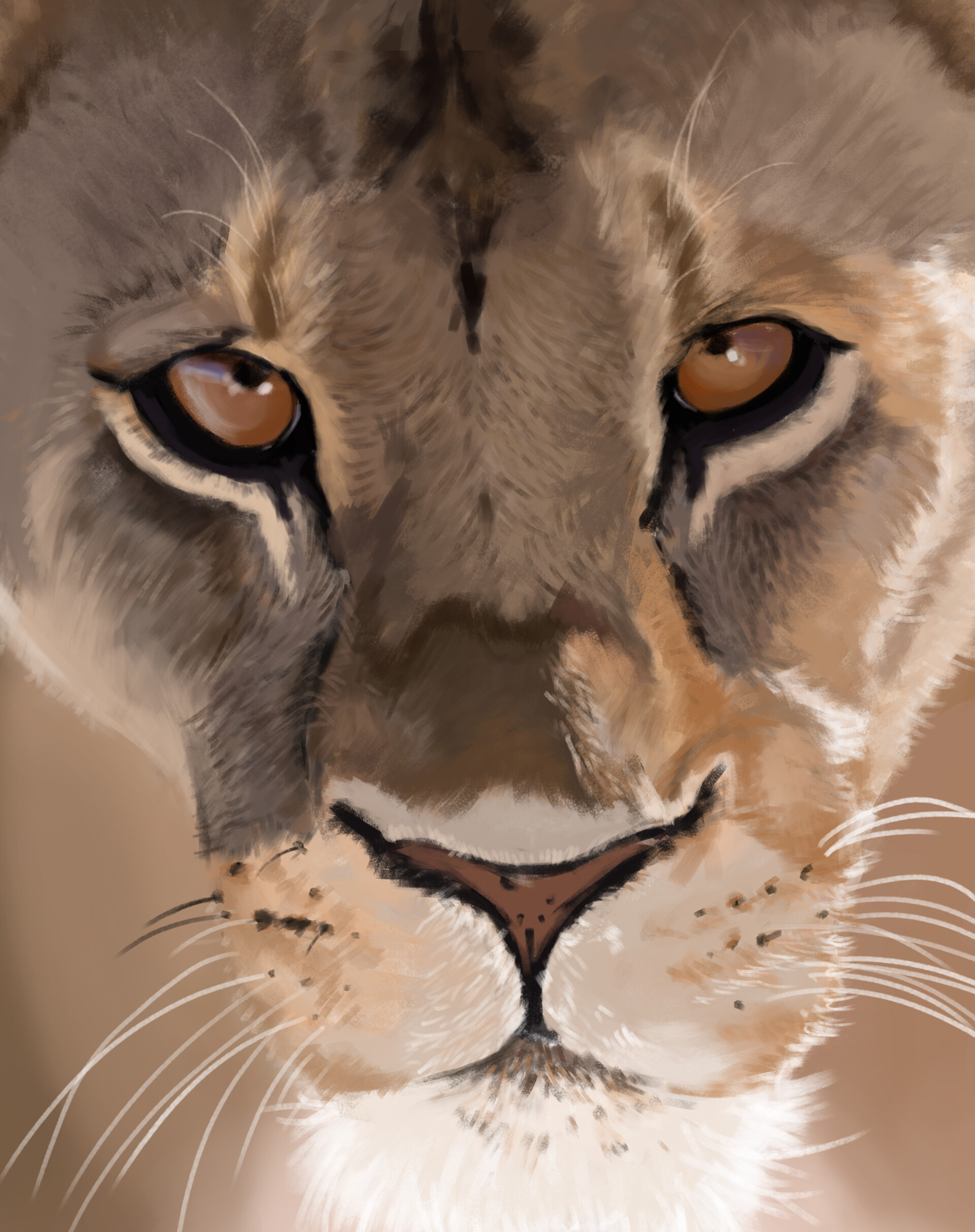 ArtStation - lioness