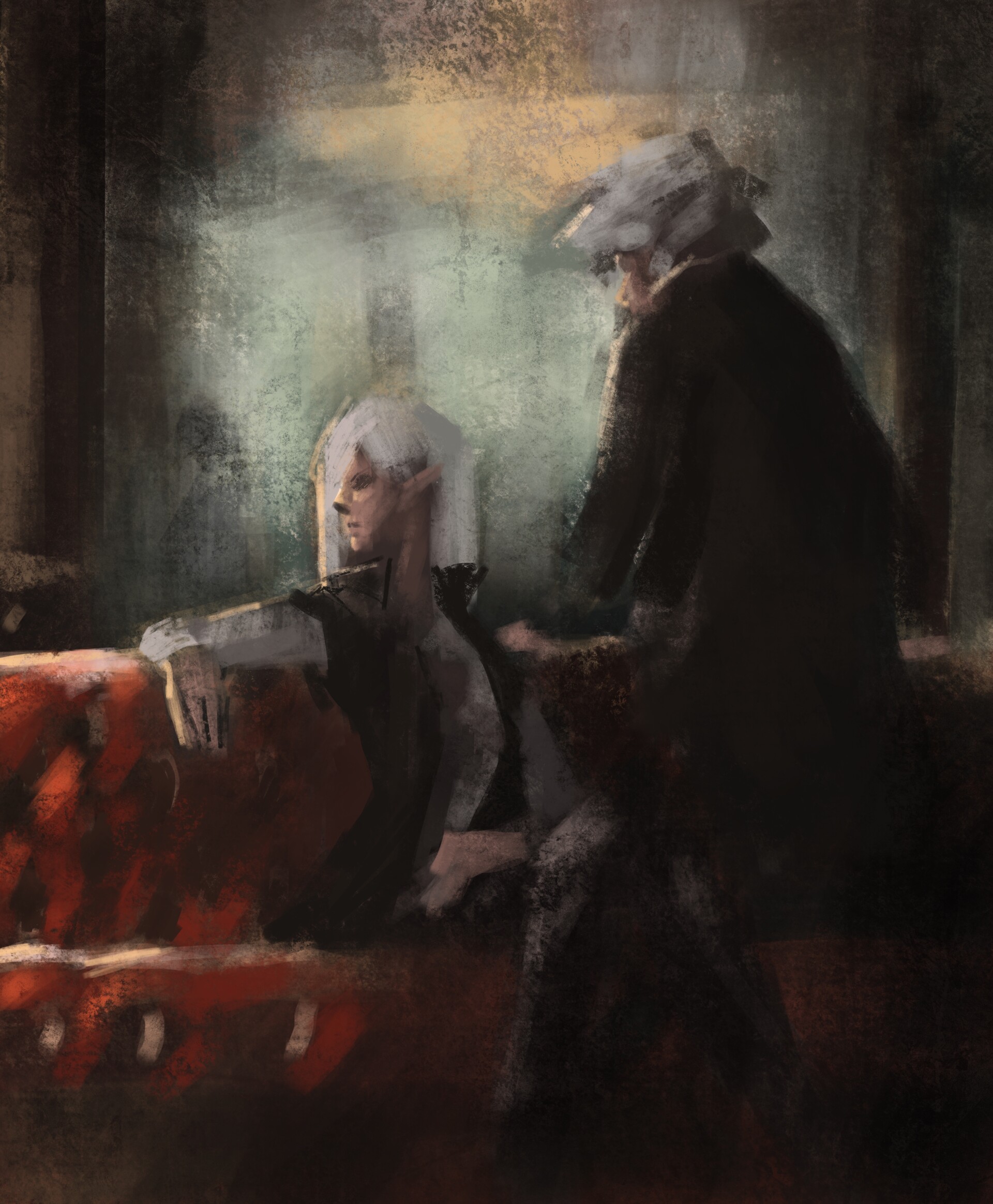 ArtStation - Amadéline & Edwin - Original Charaters