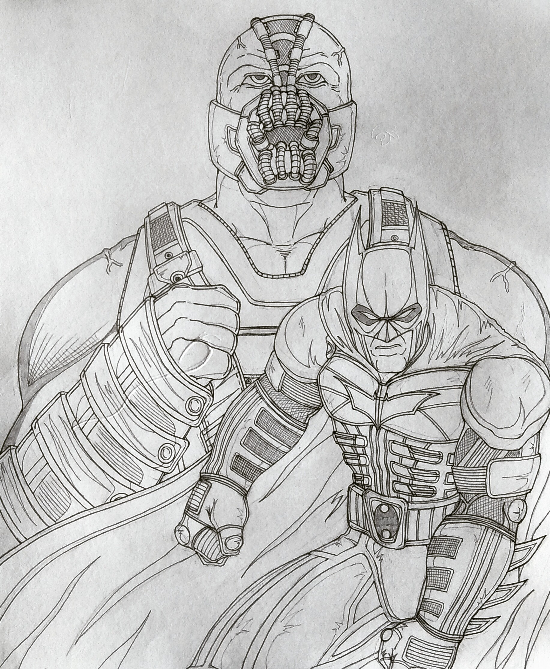 batman coloring pages bane