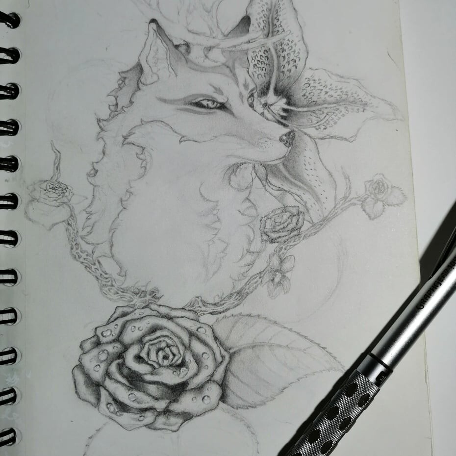 ArtStation - Animals Pencil drawing