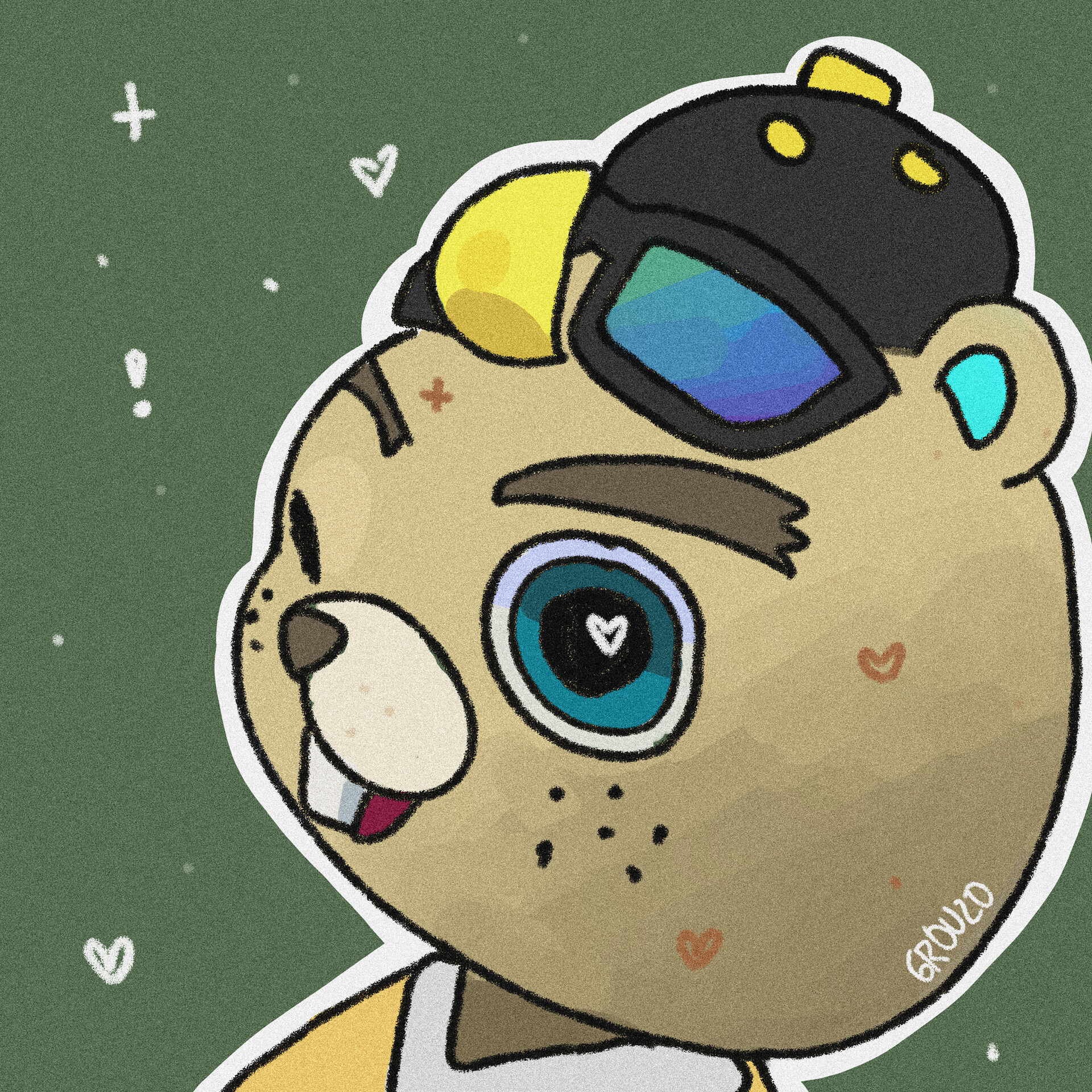 ArtStation - Cj from Animal Crossing