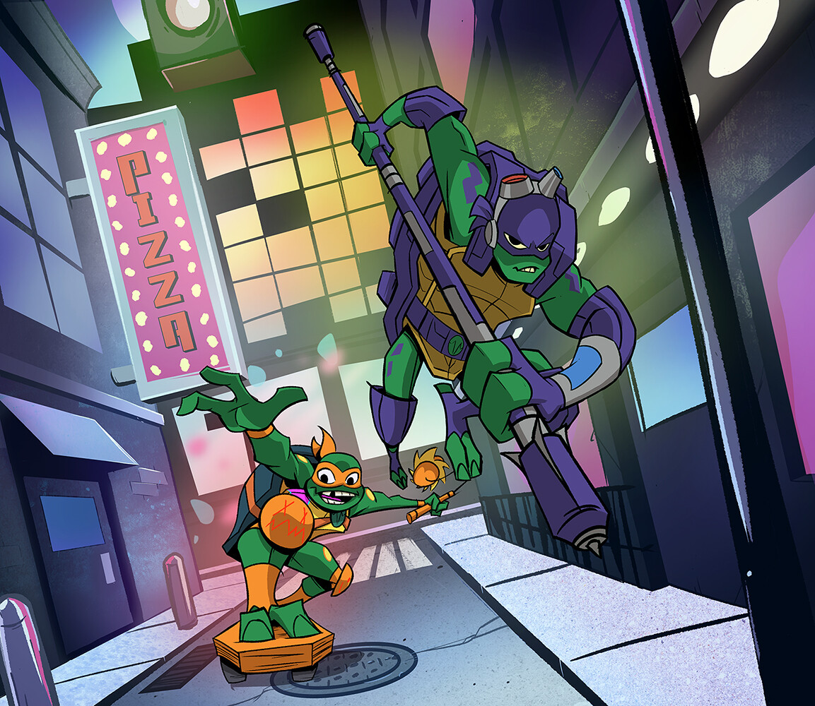 ArtStation - RIse of the TMNT