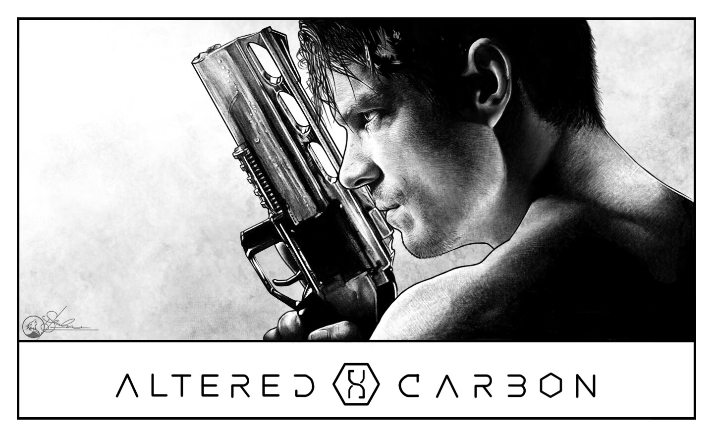 ArtStation - Takeshi Kovacs - Altered Carbon