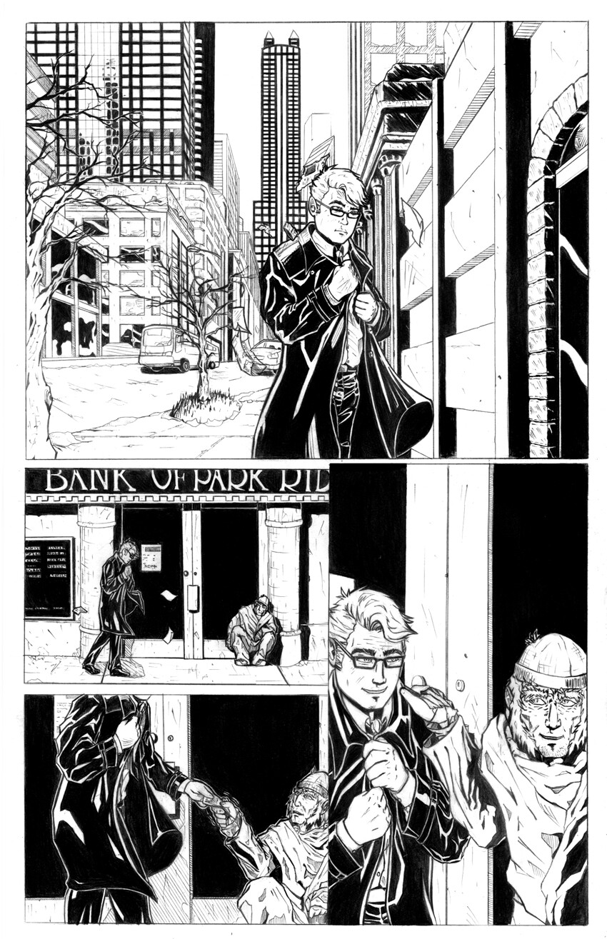 ArtStation - Unused Comic page