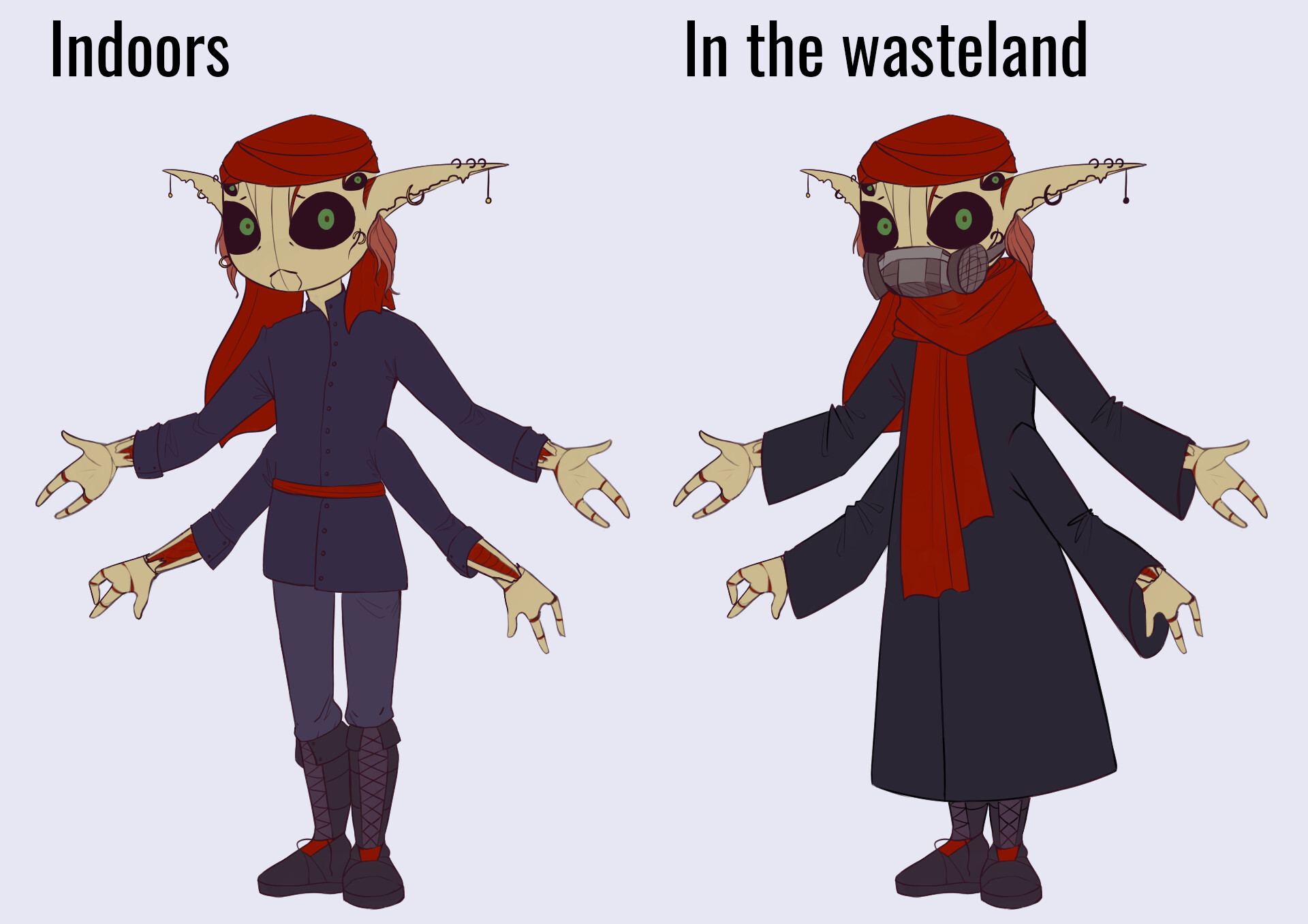 ArtStation - Alien OC Reference