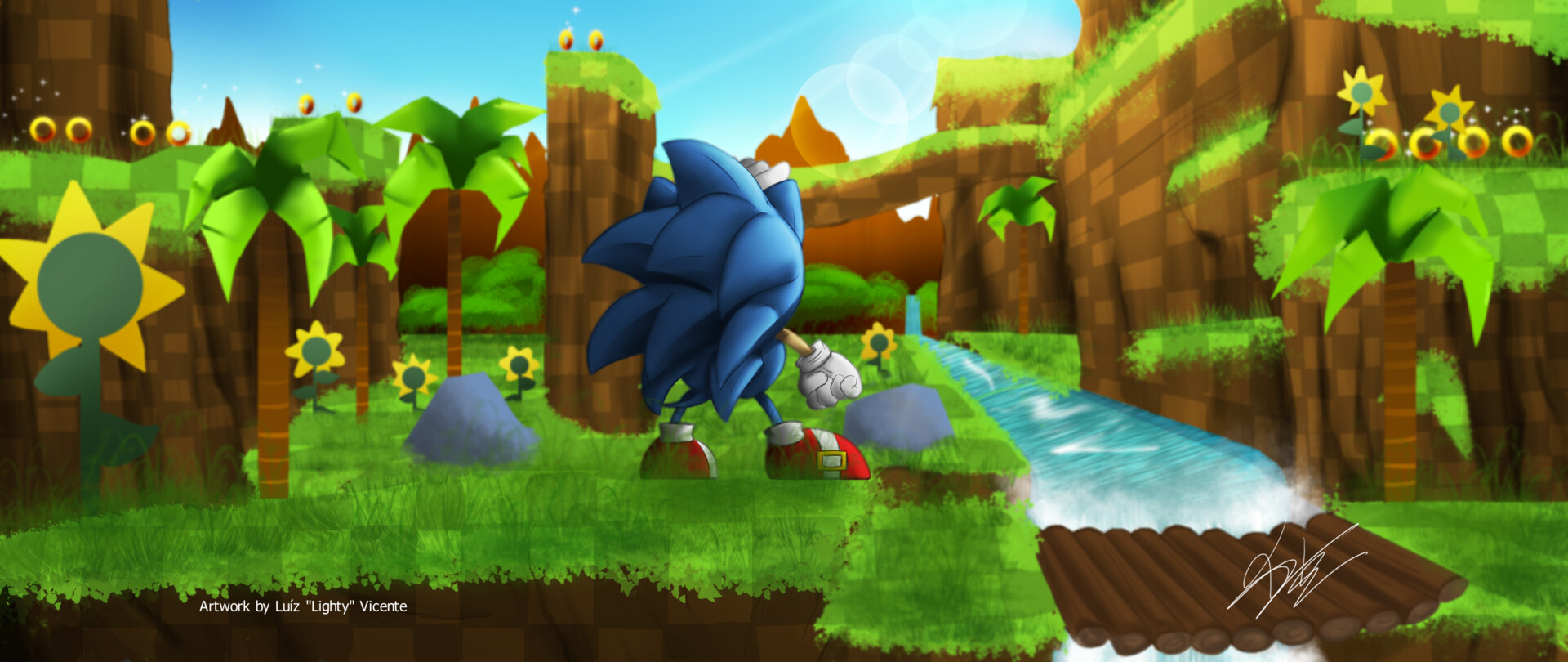 ArtStation - HAPPY 30TH ANNIVERSARY, SONIC!