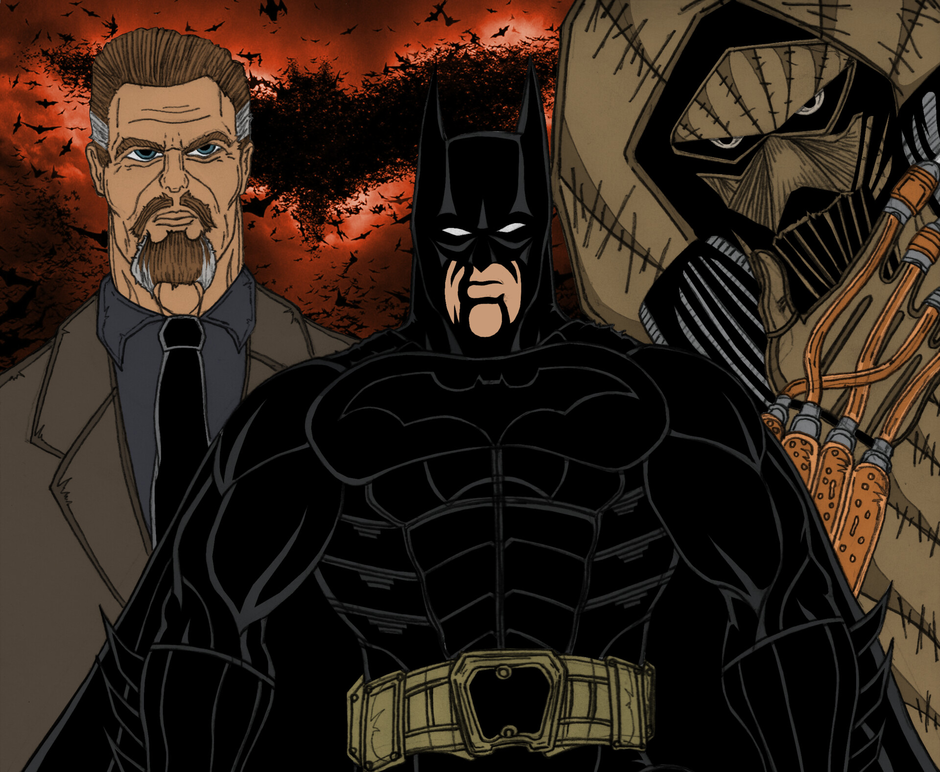 ArtStation - Batman begins ;)