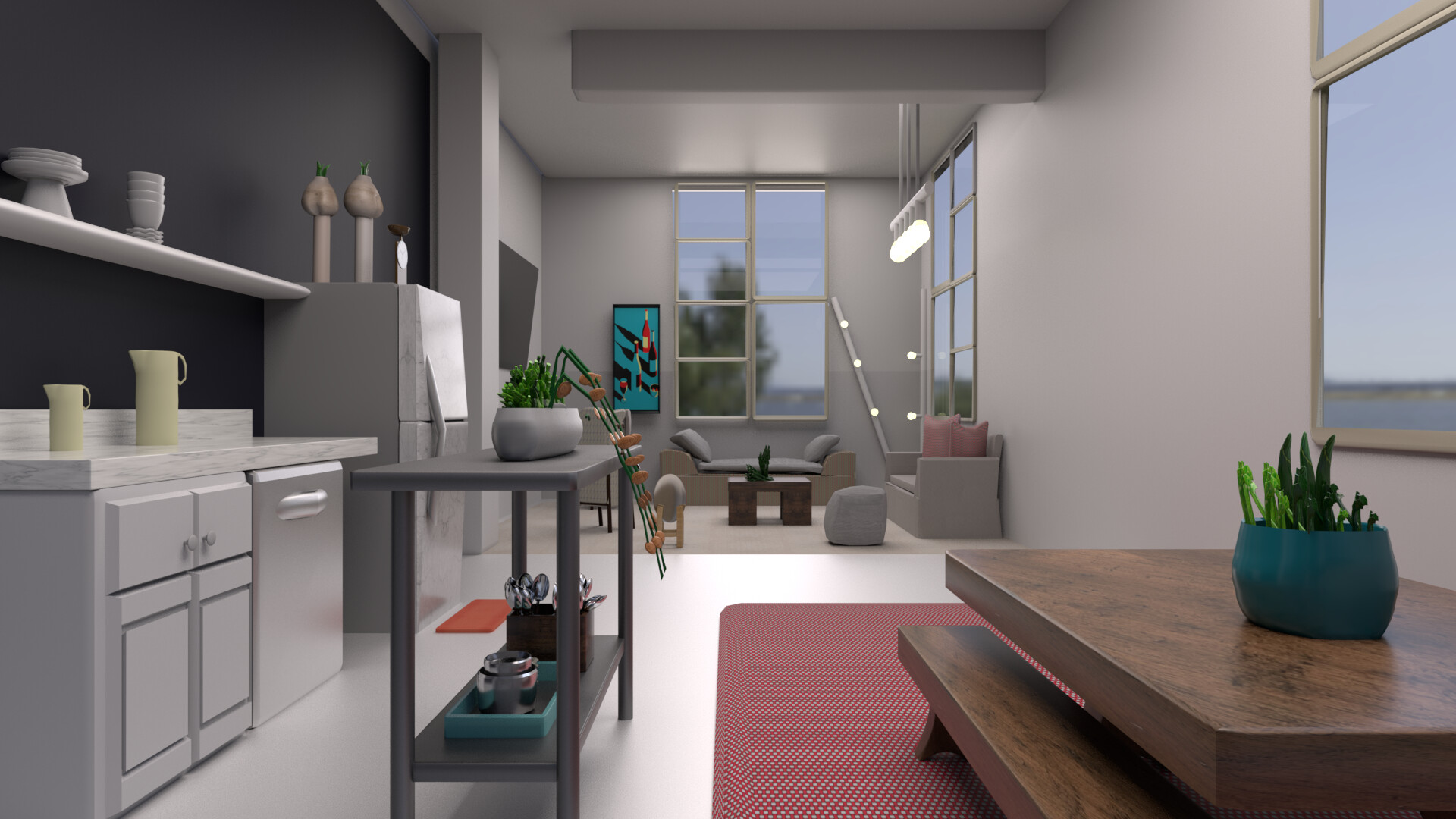 ArtStation - Apartment Interior