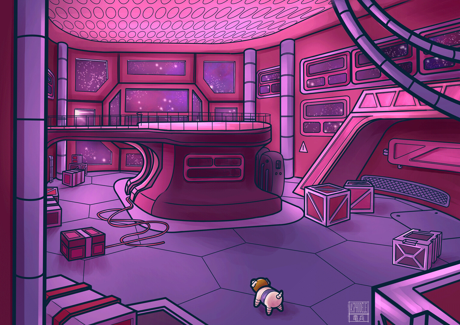 ArtStation - Bye-Bye Laïka