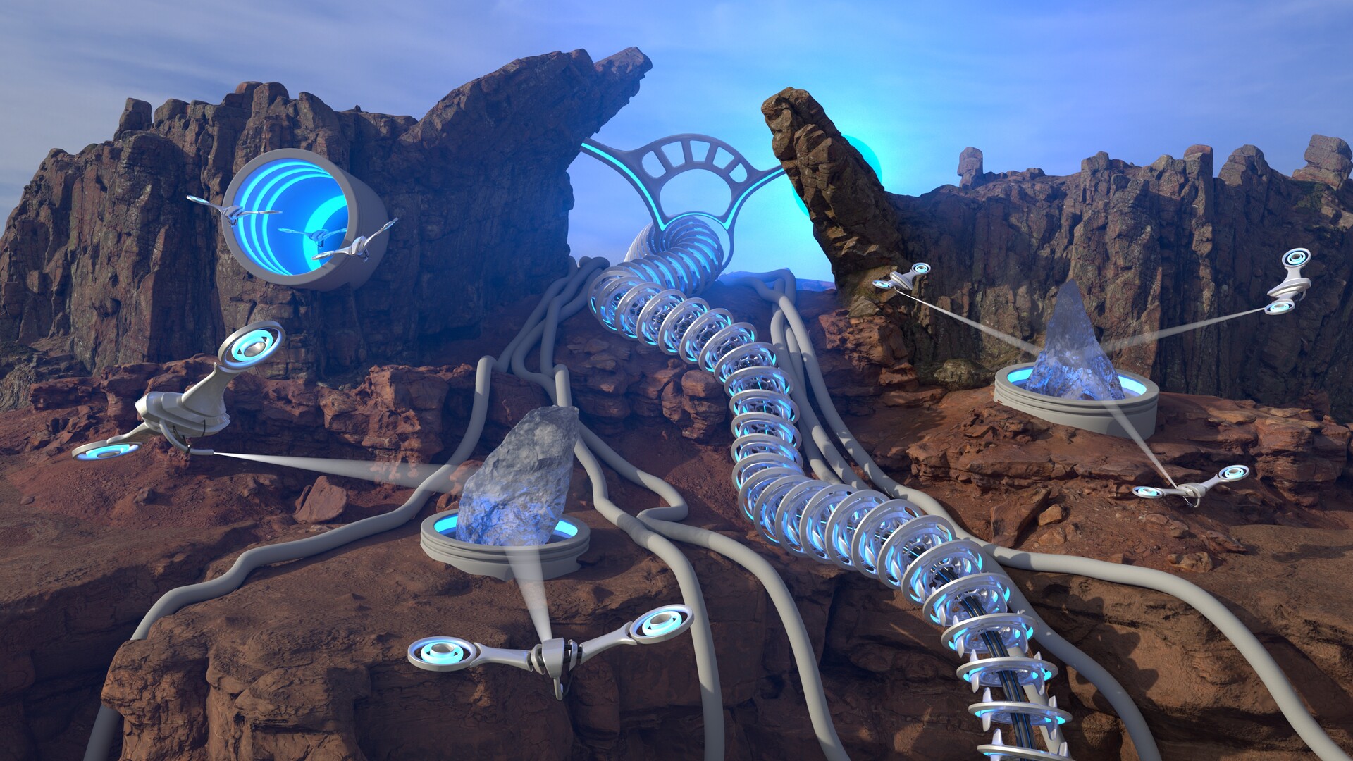 ArtStation - Off-World Mineral Operation