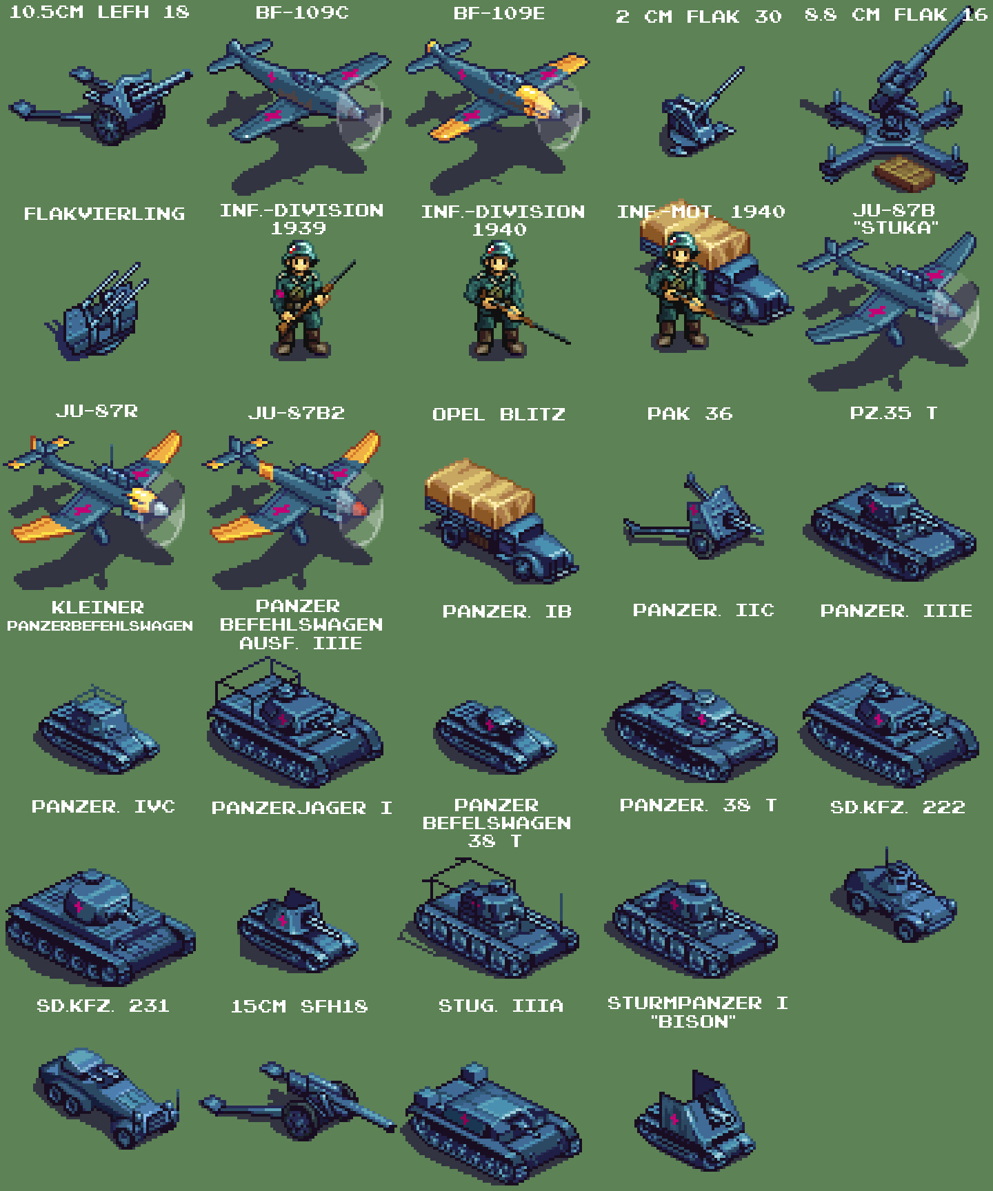 ArtStation - Battle for Wesnoth WWII mod