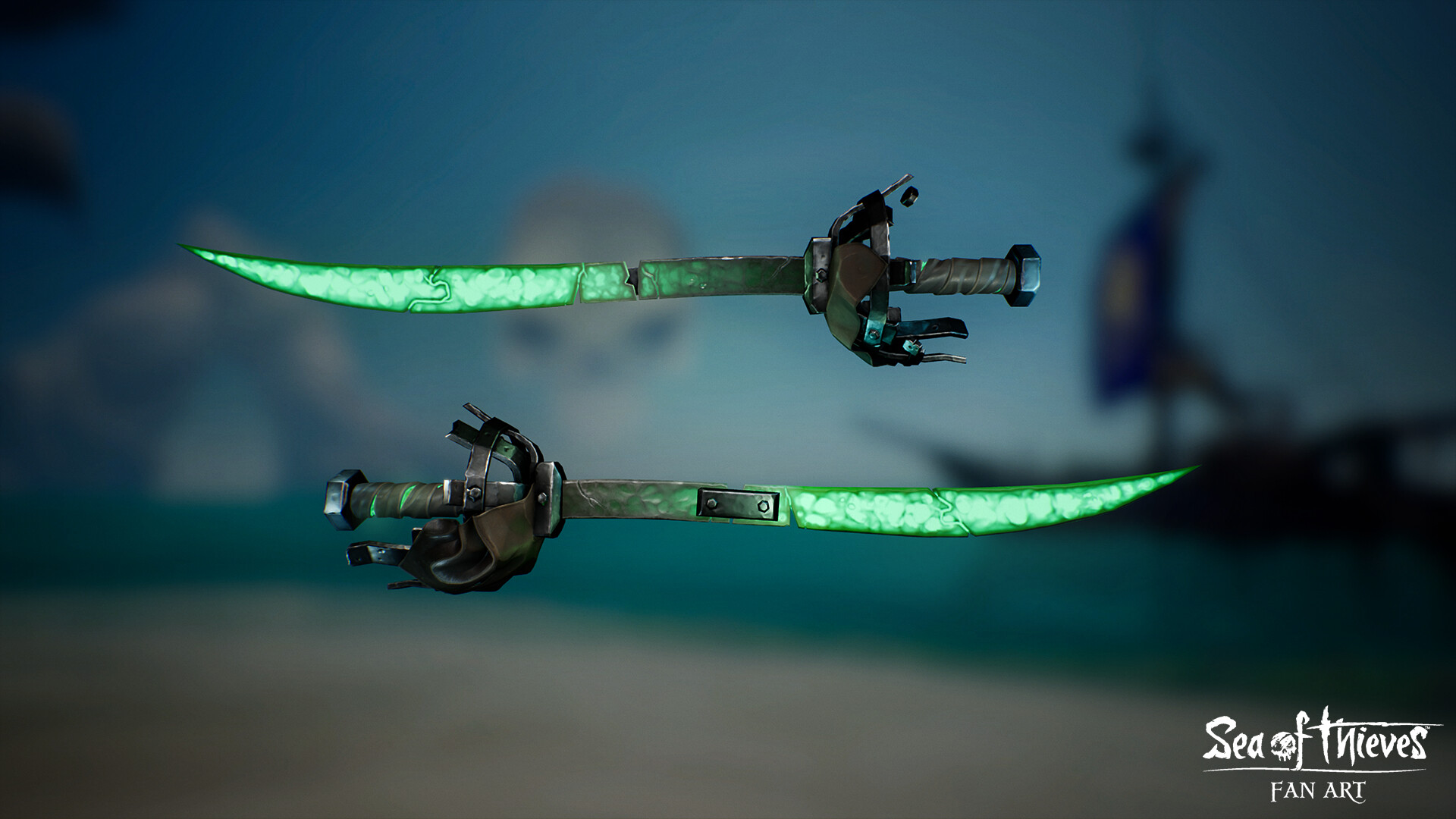 Manuel Arjones - Sea Of Thieves Soulflame Cutlass - Fan Art