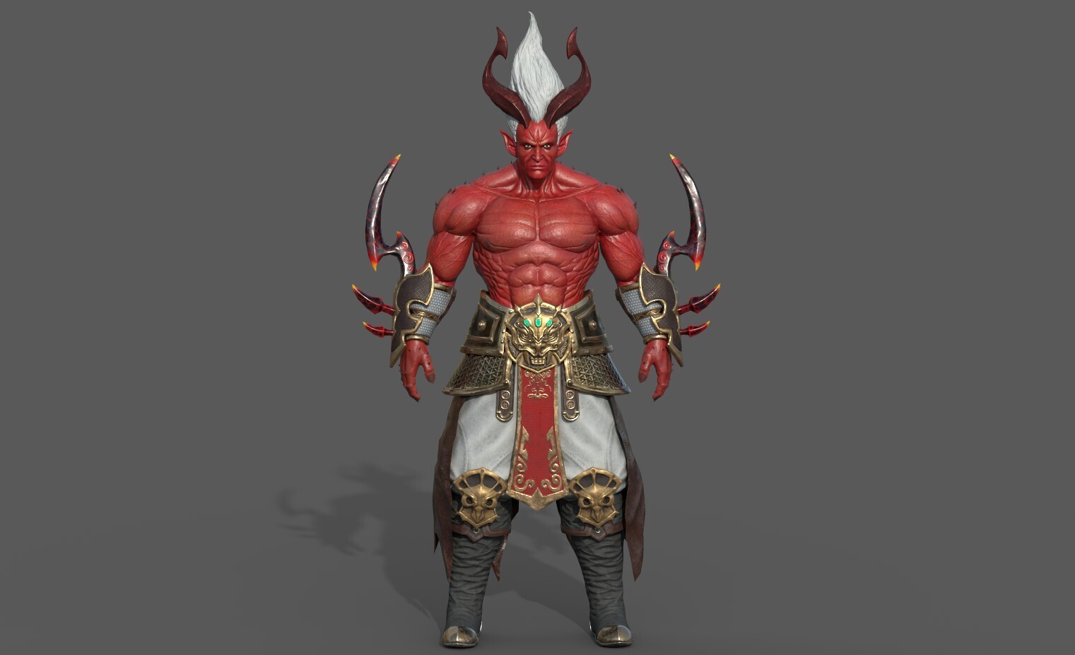 ArtStation - Red Devil / Mai Phong
