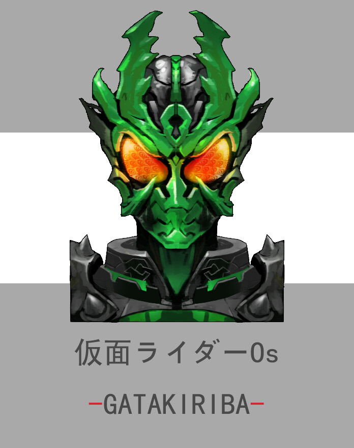 ArtStation - kamen rider OOO (1+4)