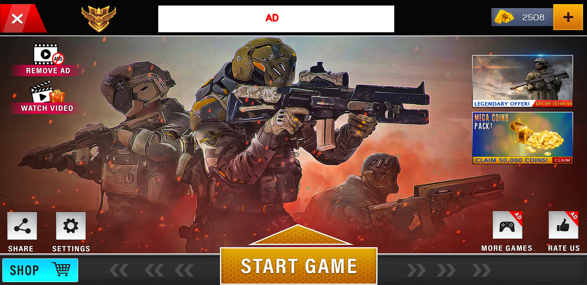 ArtStation - FPS Encounter Shooting