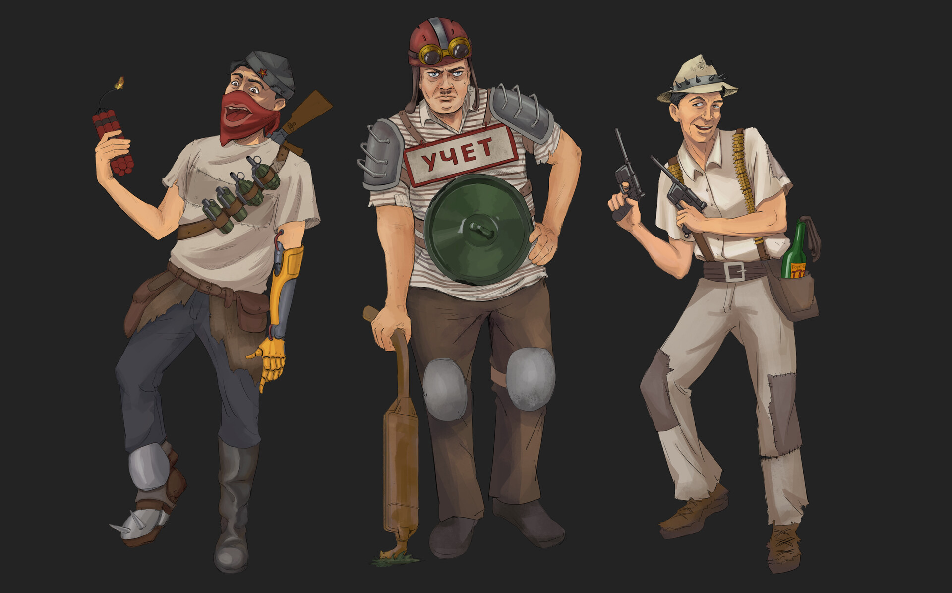 ArtStation - Soviet Raiders