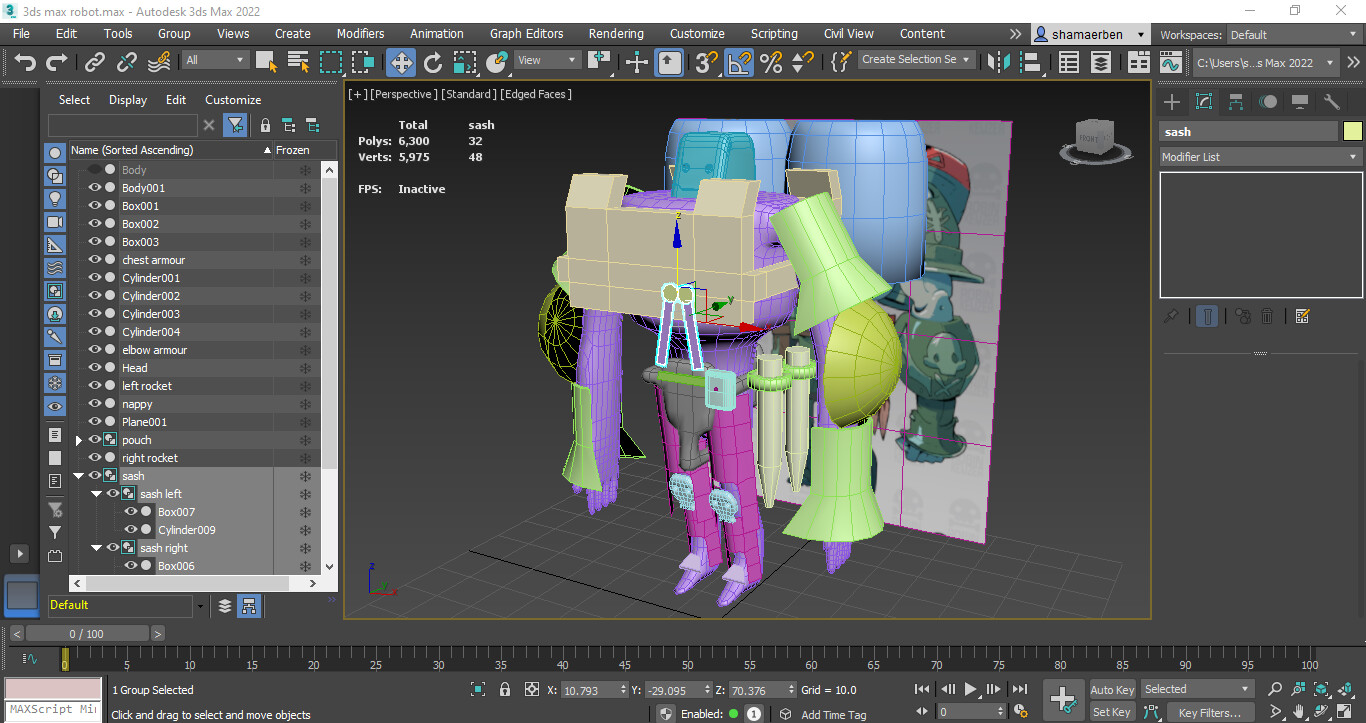 Shama Erben - 3D Character Development