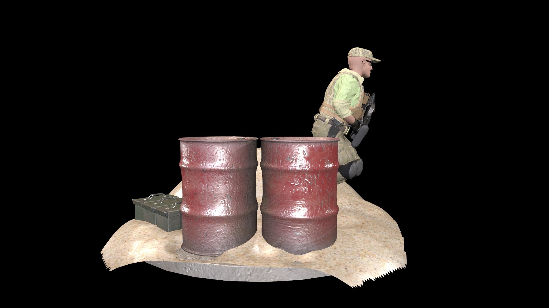 Thomas Nelson - Soldier Props