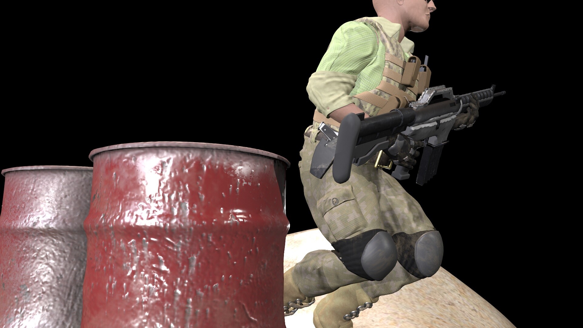 Thomas Nelson - Soldier Props