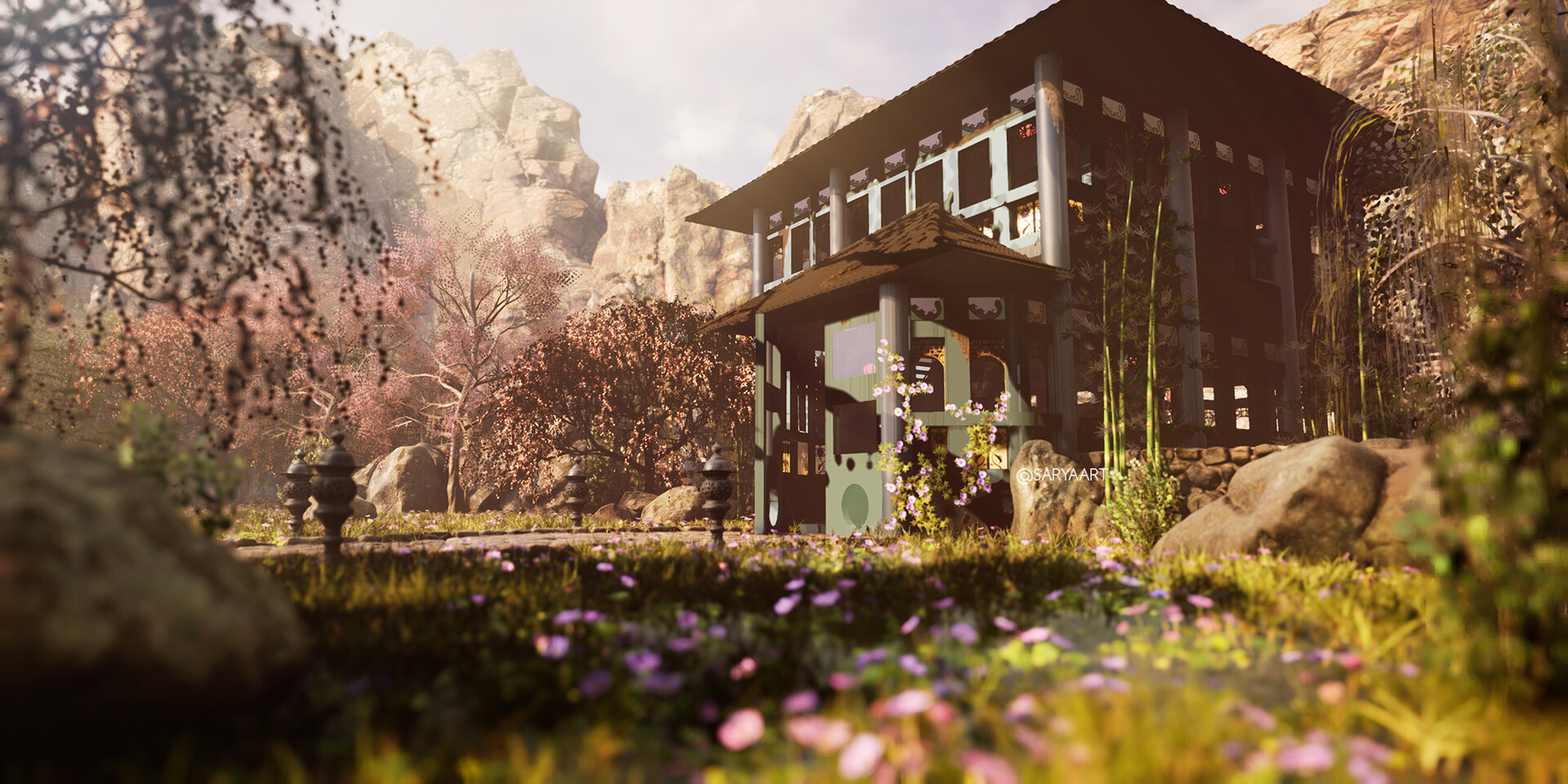 ArtStation - Healer's Building