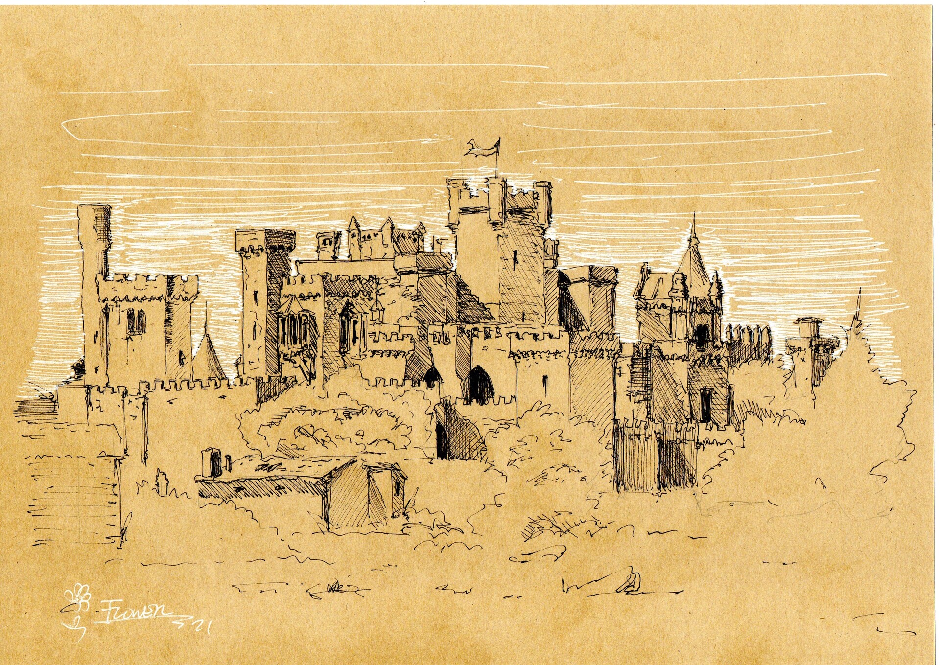 ArtStation - Olite castle