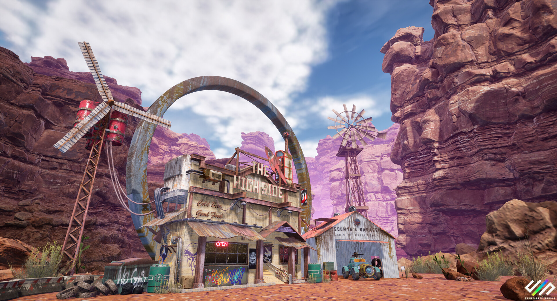 ArtStation - Overwatch Environment (UE4)