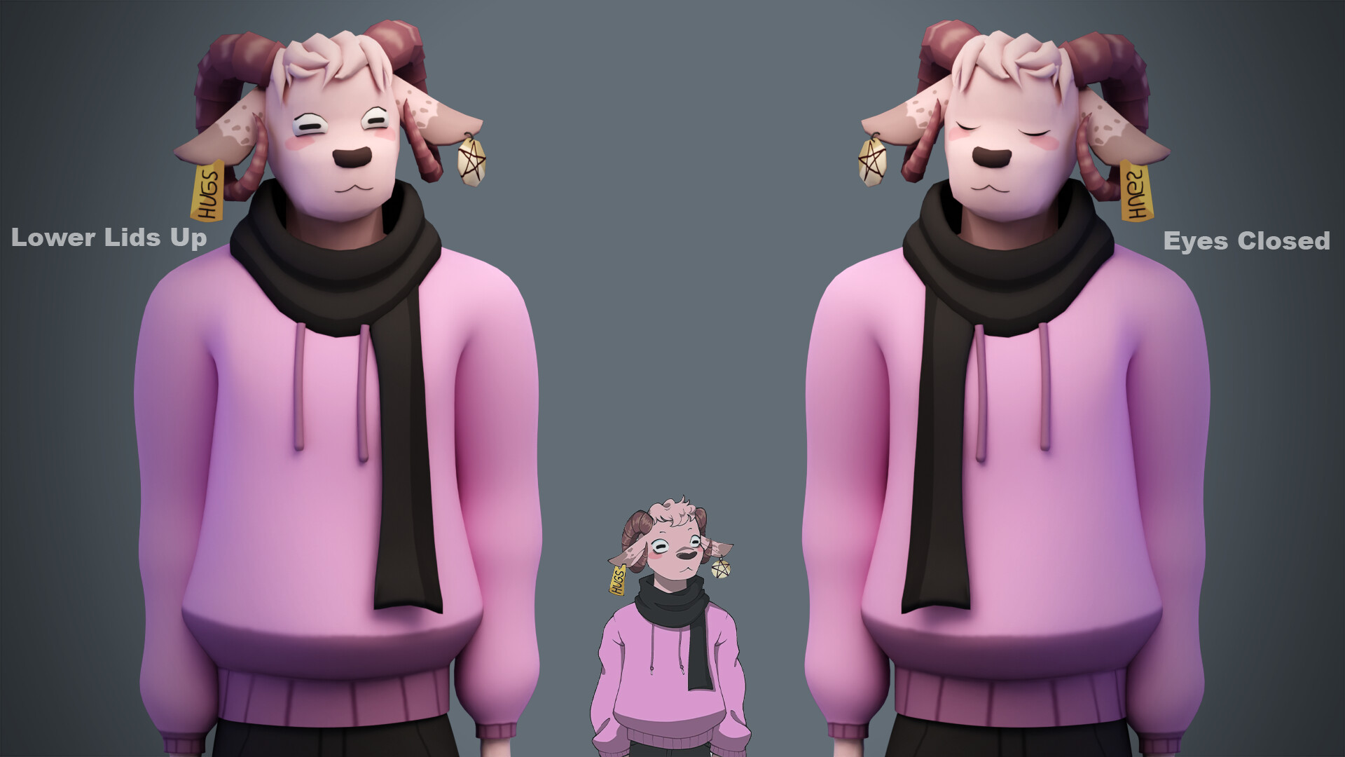 ArtStation - 3D Ram Satyr Character for VRChat