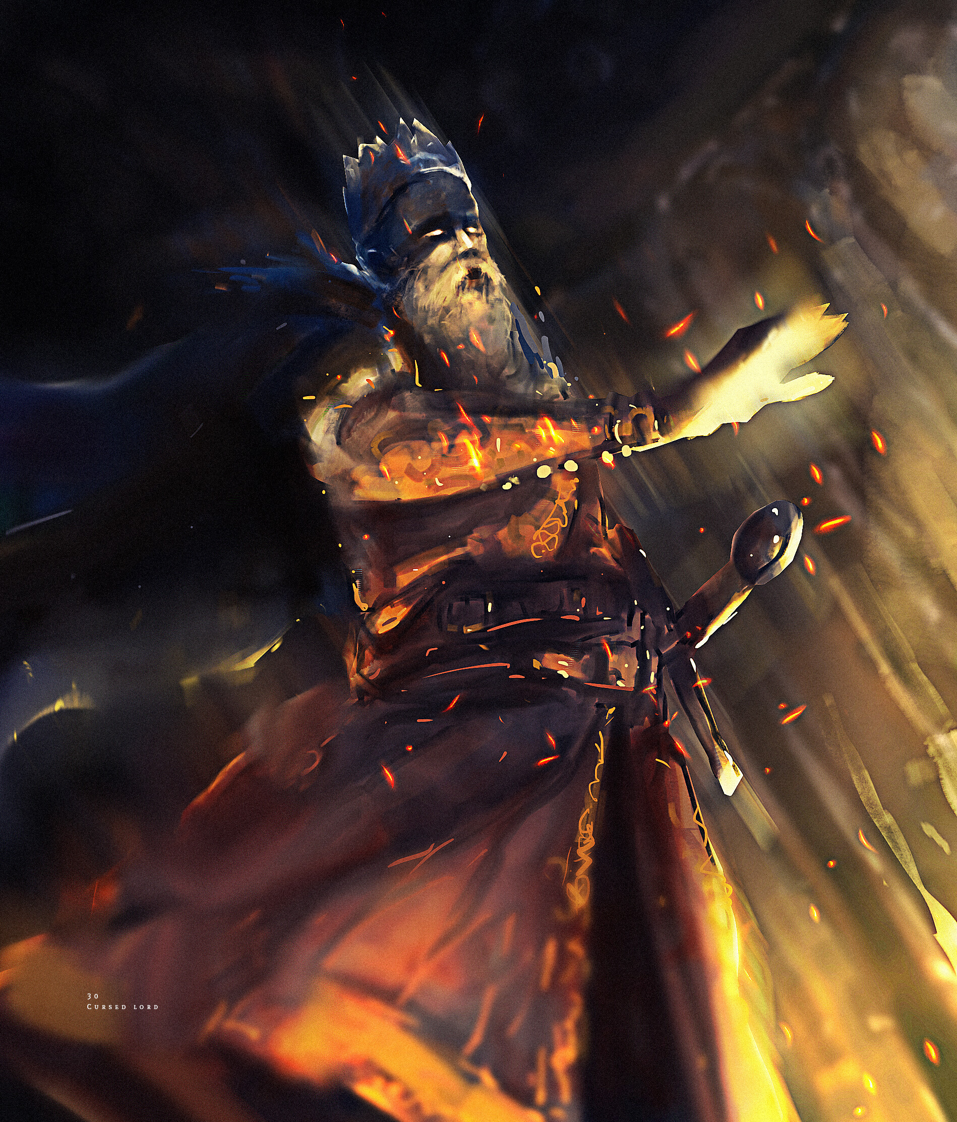 ArtStation - Cursed lord