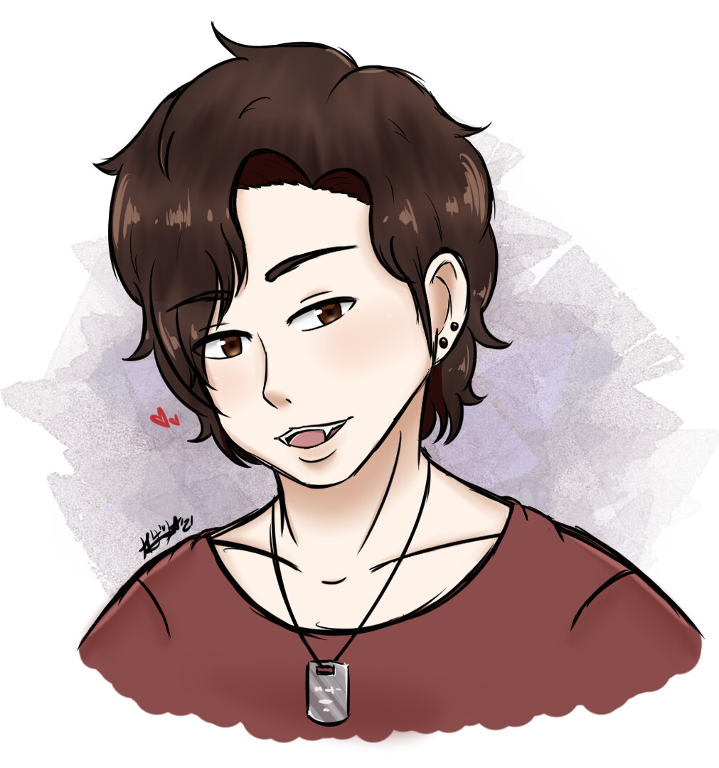 ArtStation - Theodore Bust [OC Art Request]