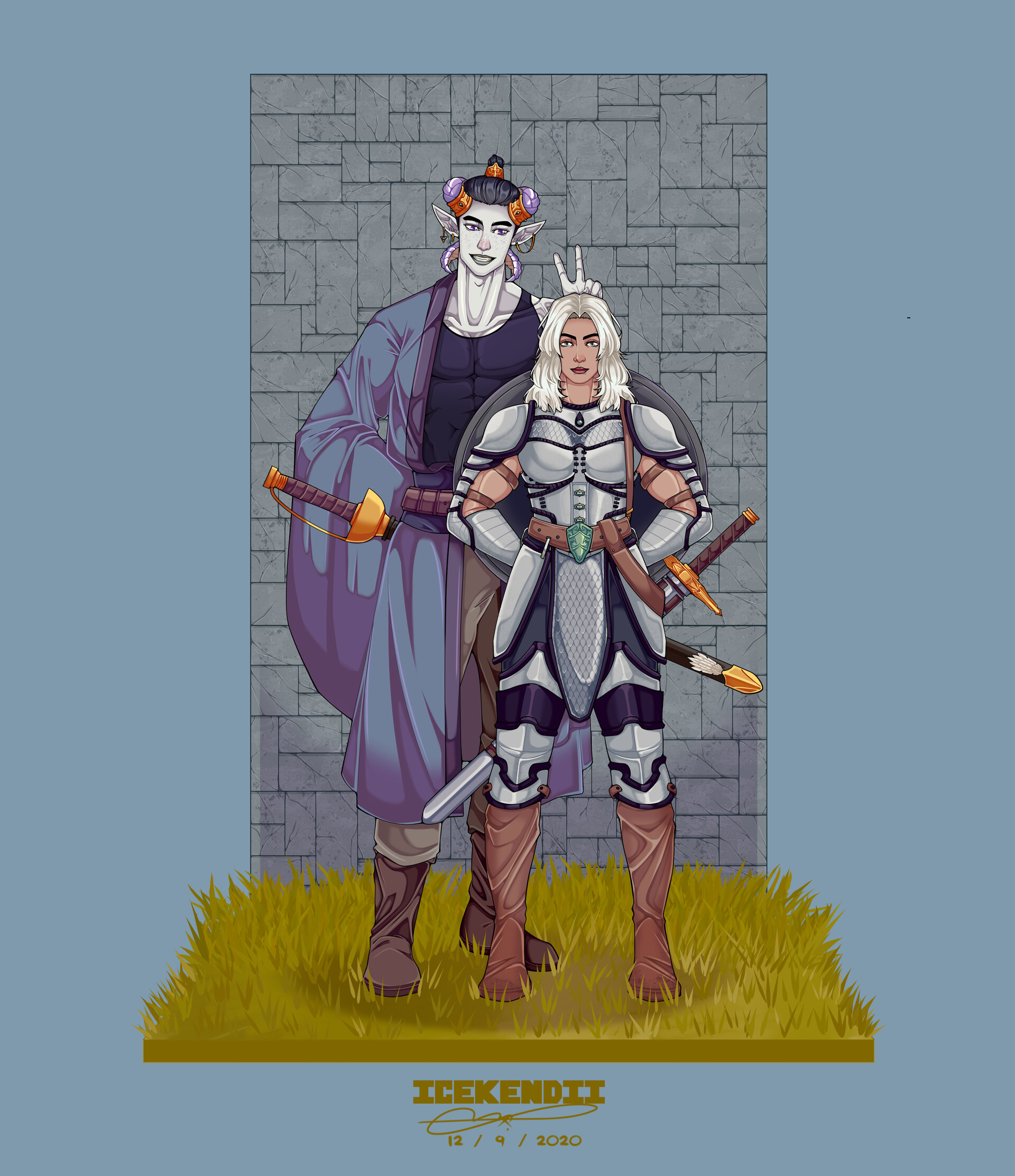 ArtStation - [DnD Com] Despair and Rhea