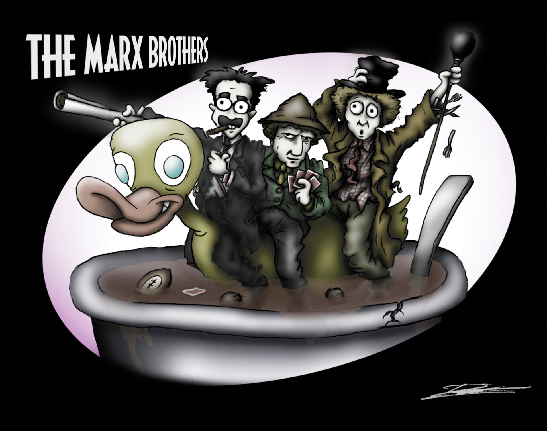 ArtStation - The Marx Brothers