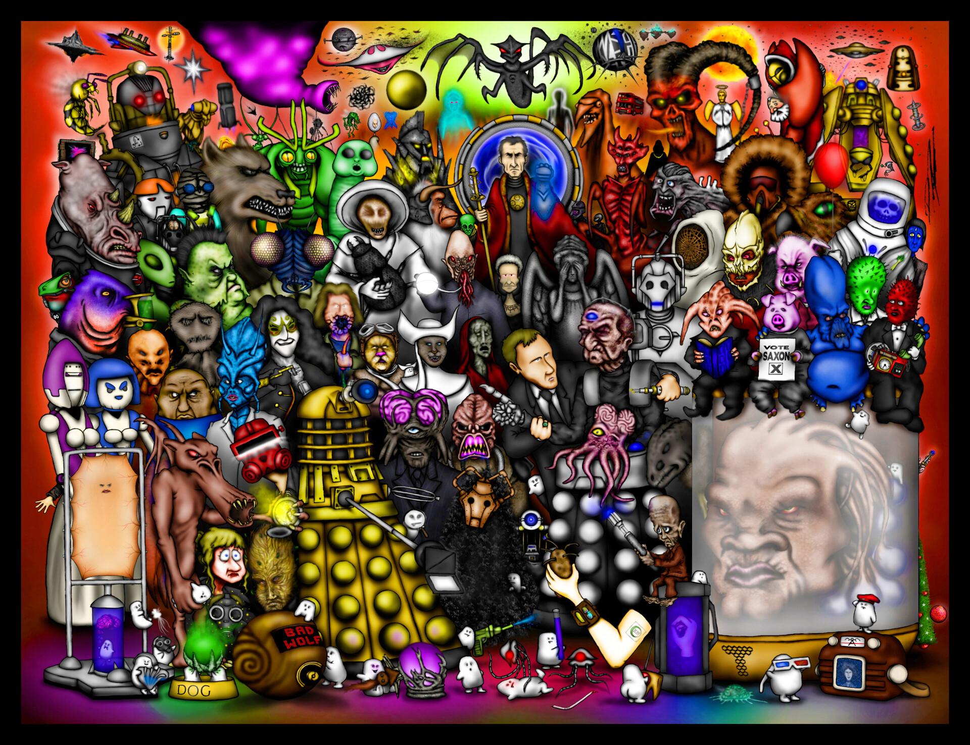 ArtStation - Doctor Who: All the Creatures of the 2005 RTD Era