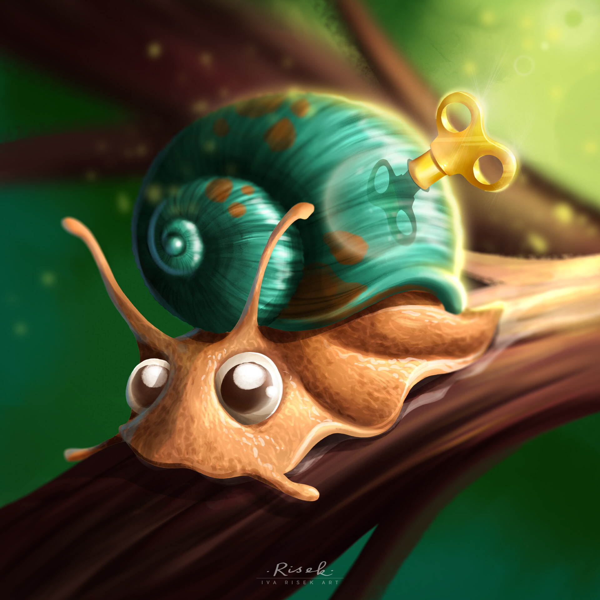 ArtStation - Snail toy