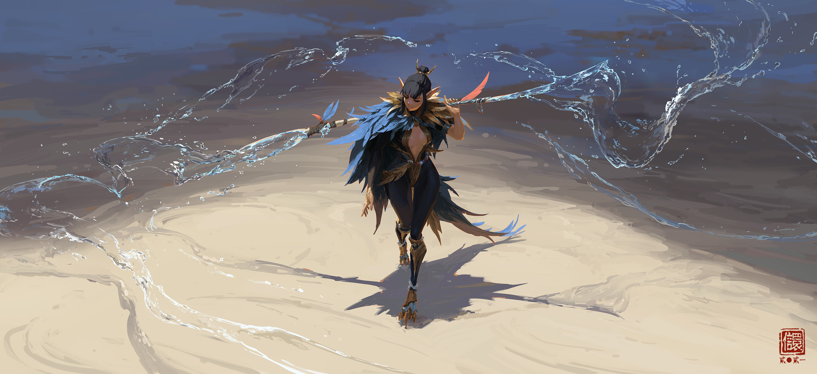 Kan Liu, Power of Water : r/ImaginaryCharacters