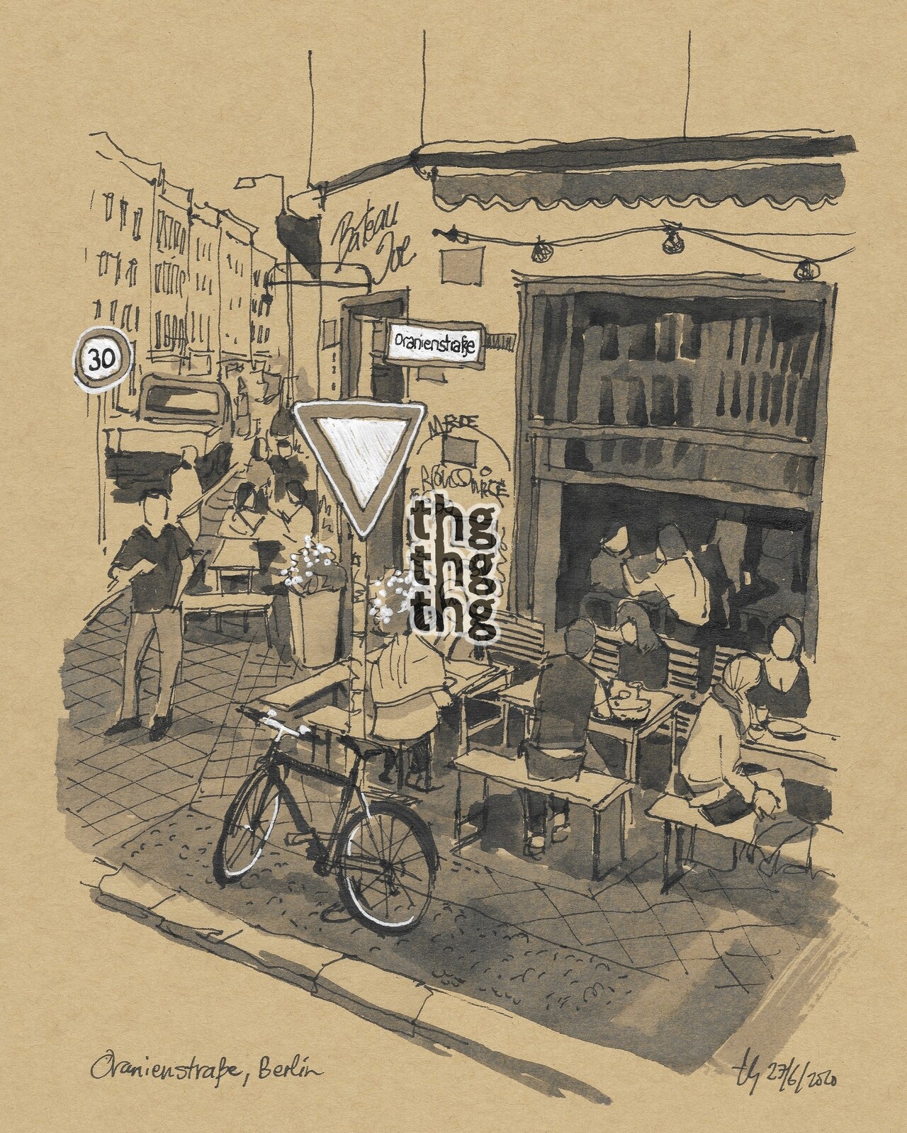 Harry Gunawan - Oranienstrasse, Berlin