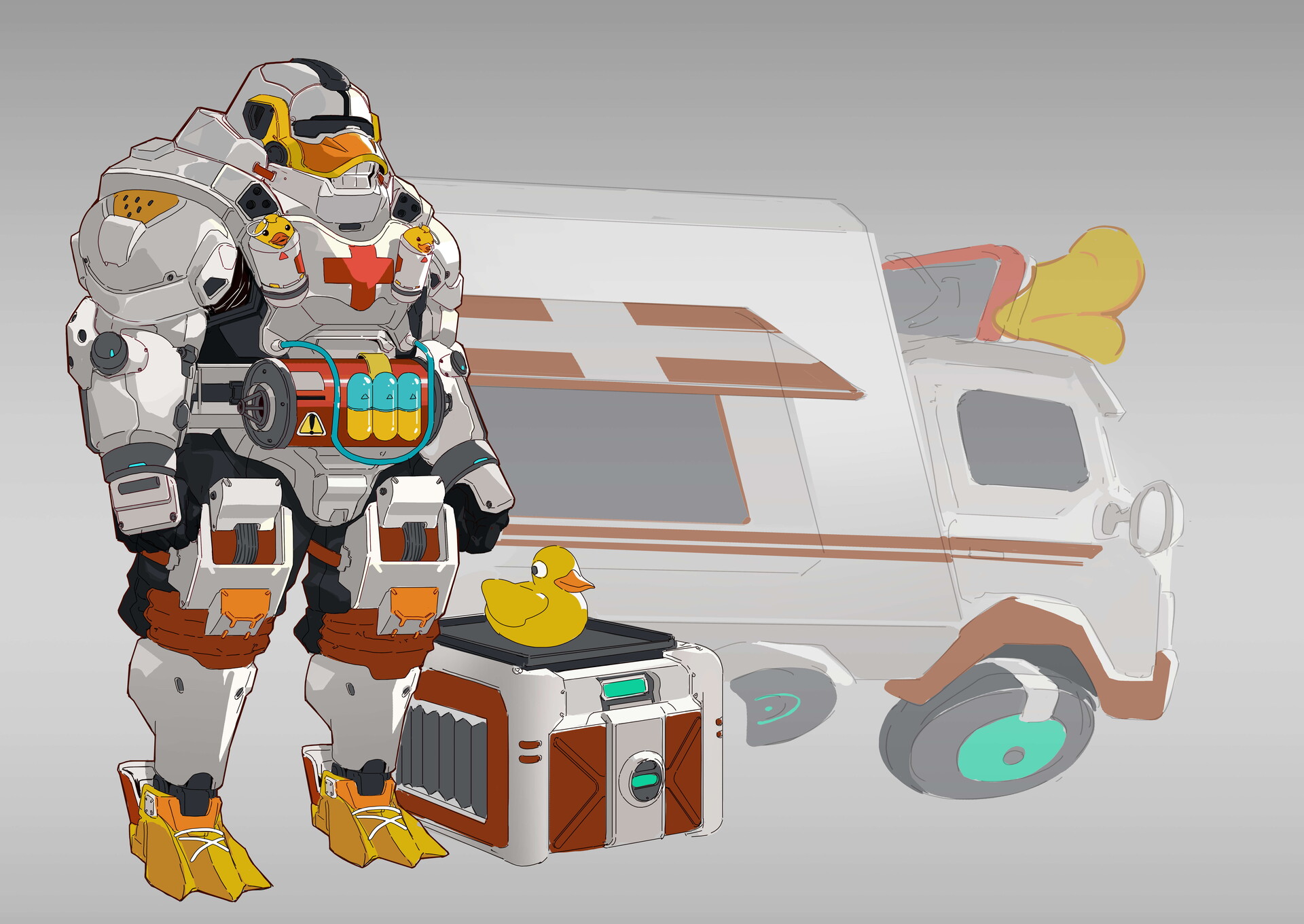 ArtStation - duck duck