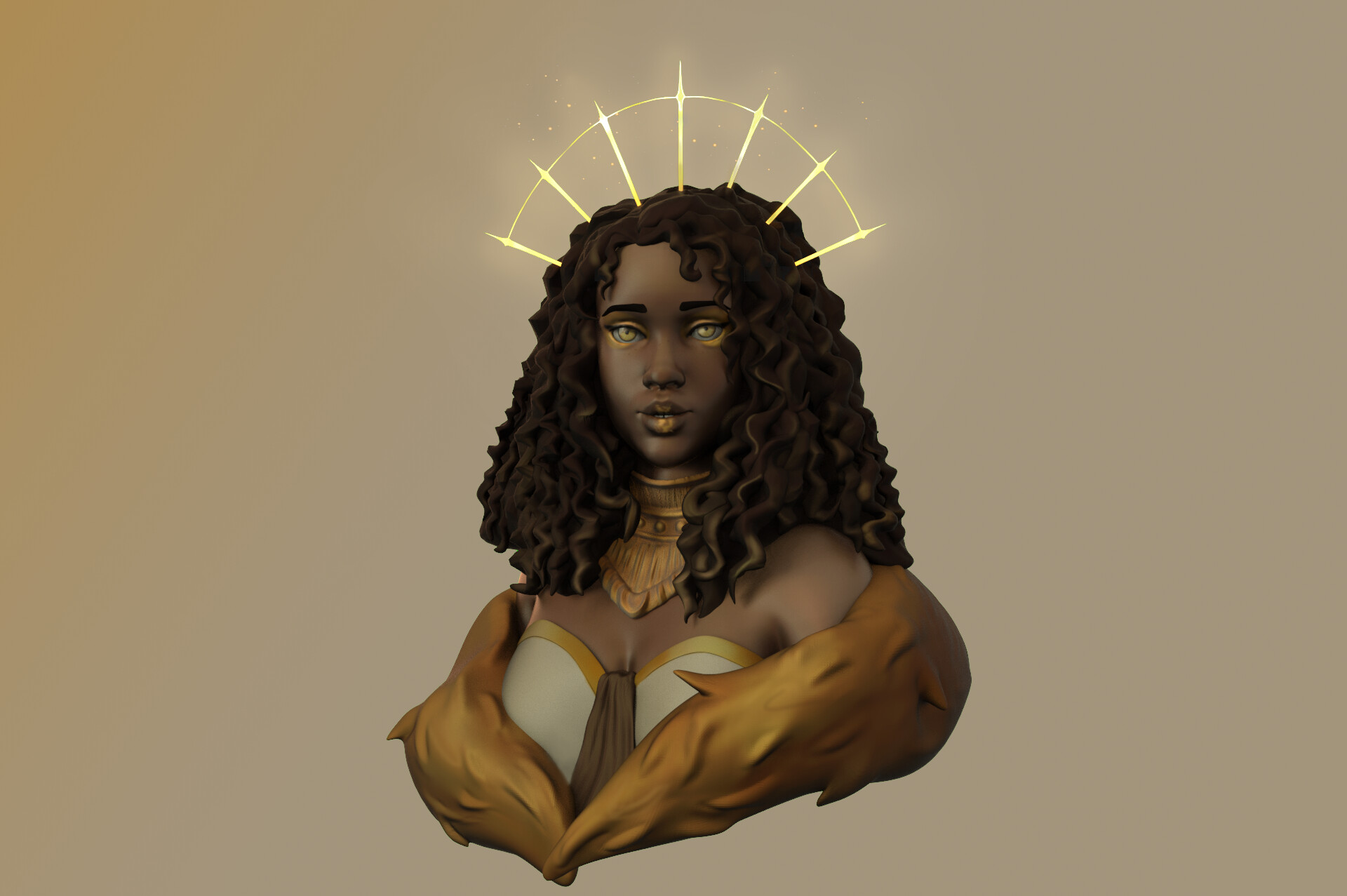 ArtStation - Sun Goddess