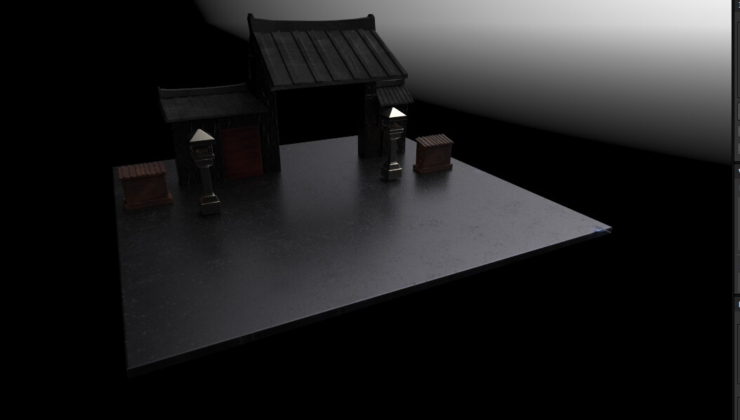 ArtStation - Chinese gate