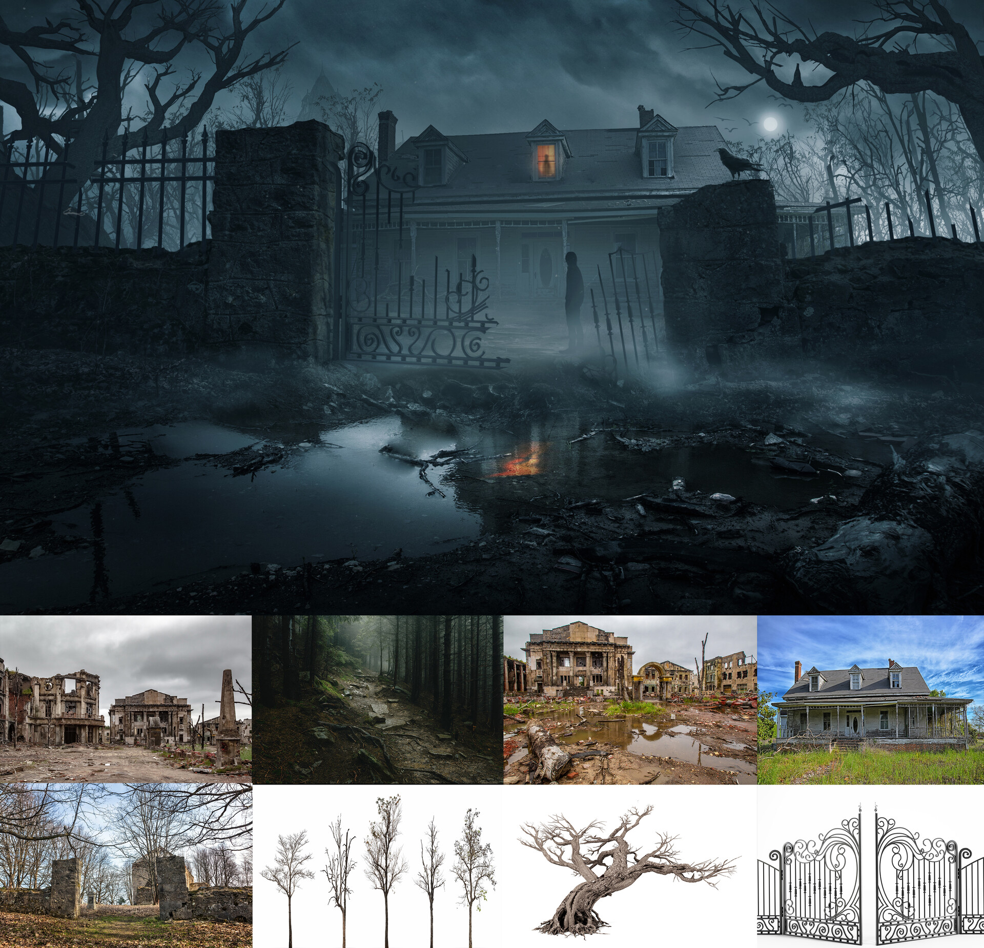 ArtStation - Haunted House