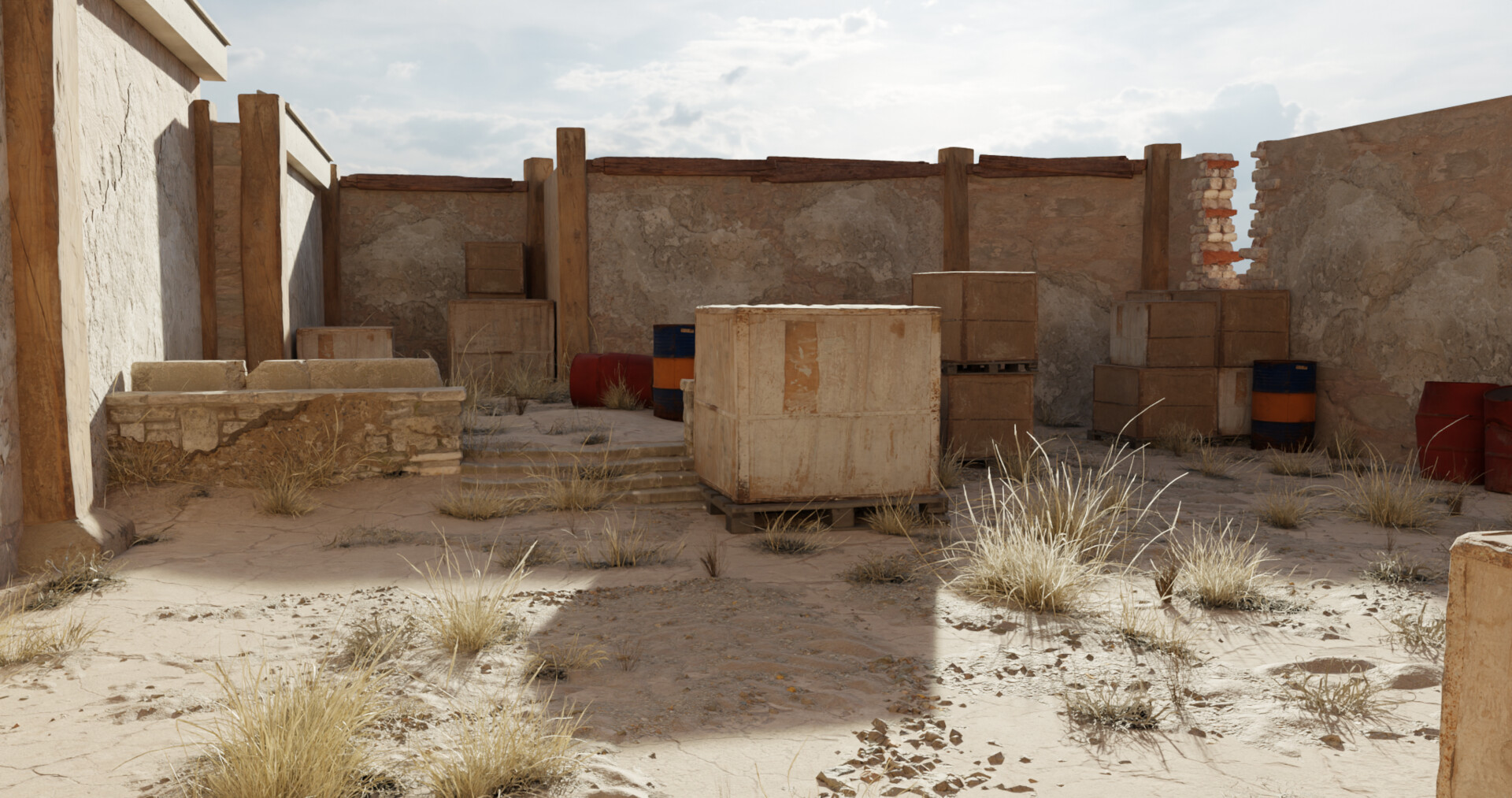 ArtStation - BOMB SITE B