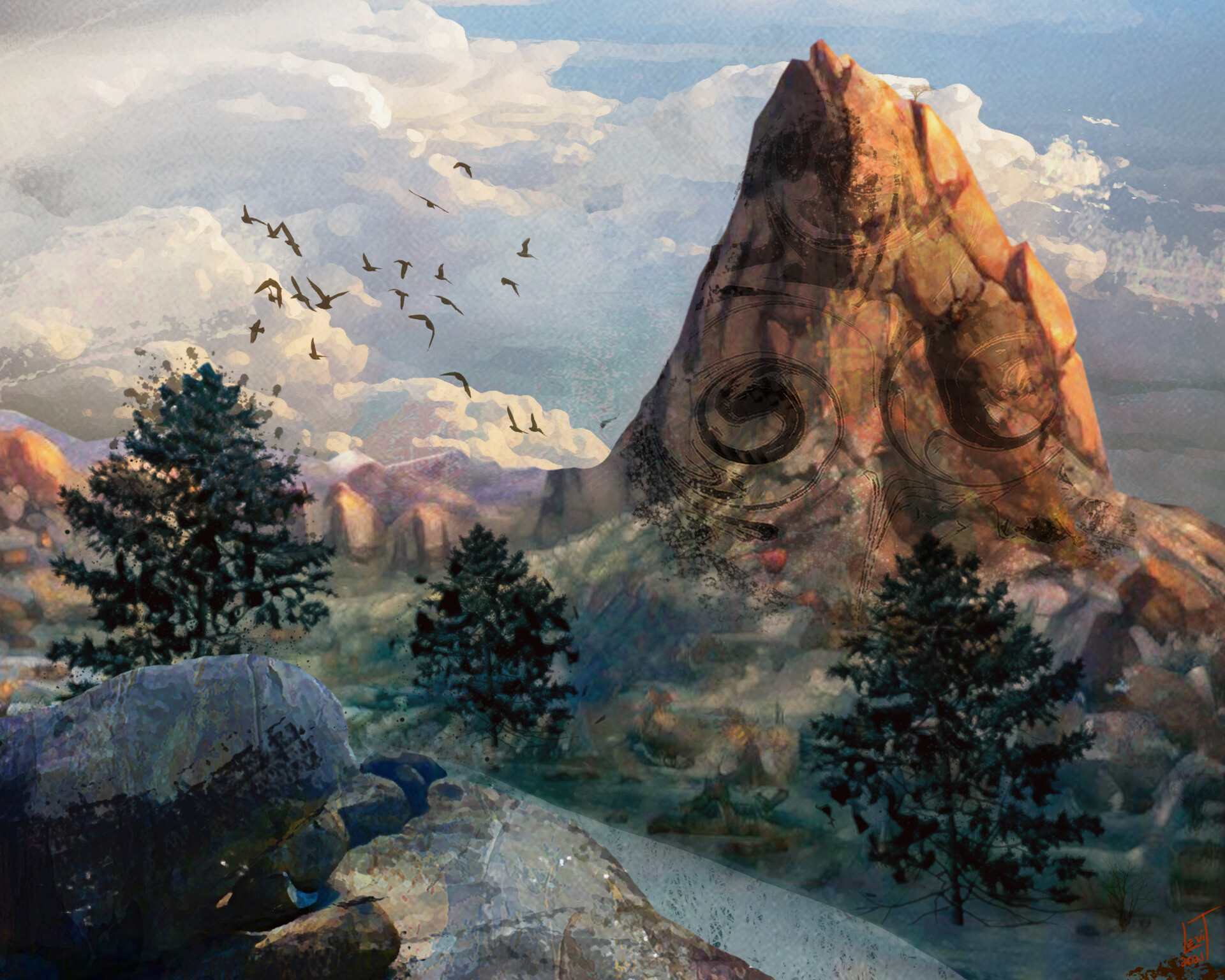 ArtStation - Island Environment Concept